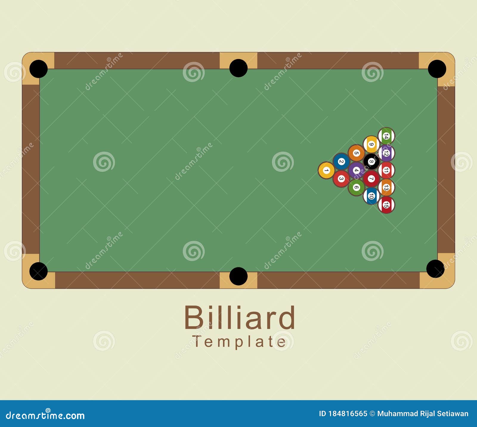 Design about Billiard Boards Stock Vector - Illustration of sport ...