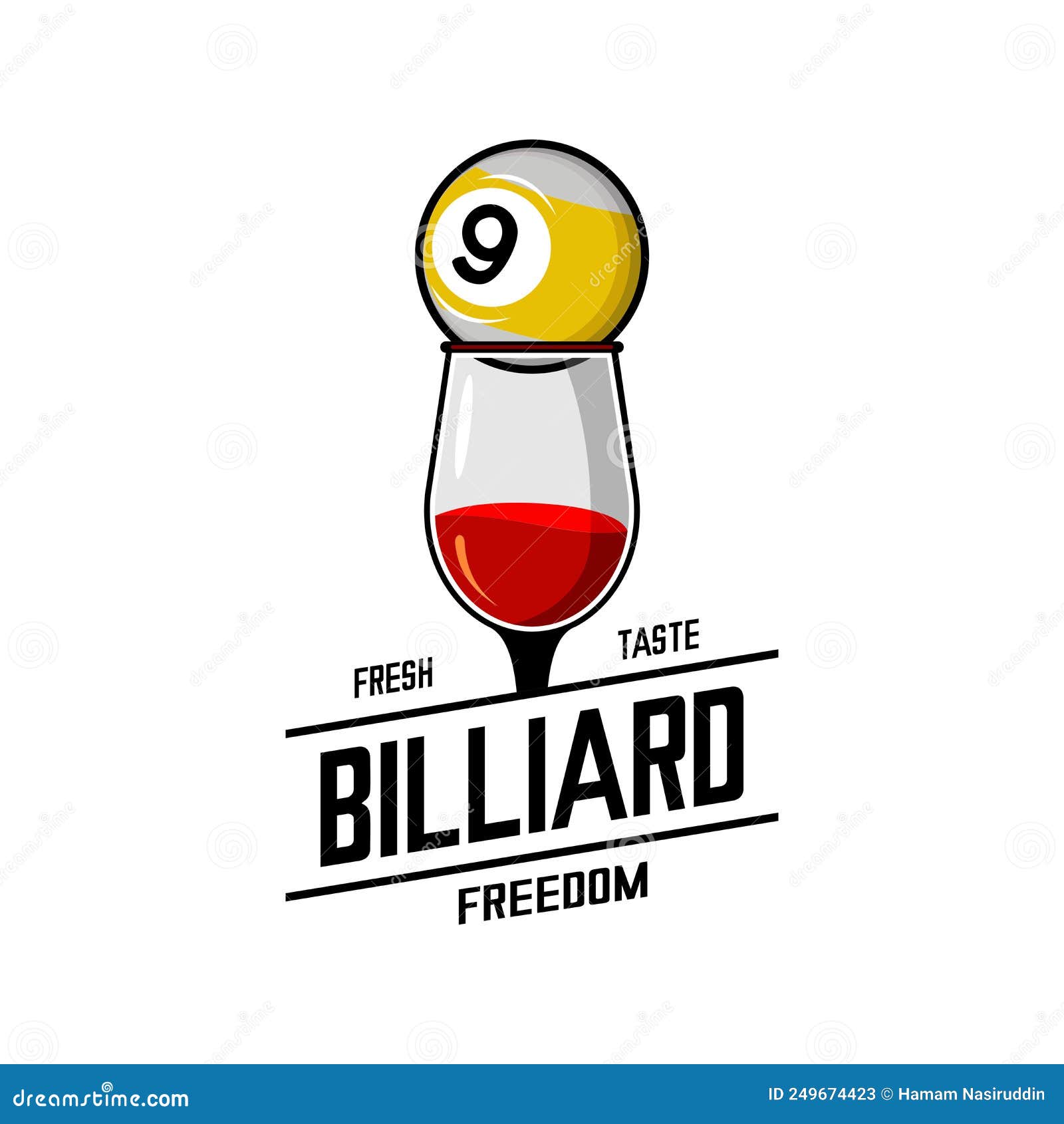 Billiard cafe stock vector. Illustration of graphic - 249674423