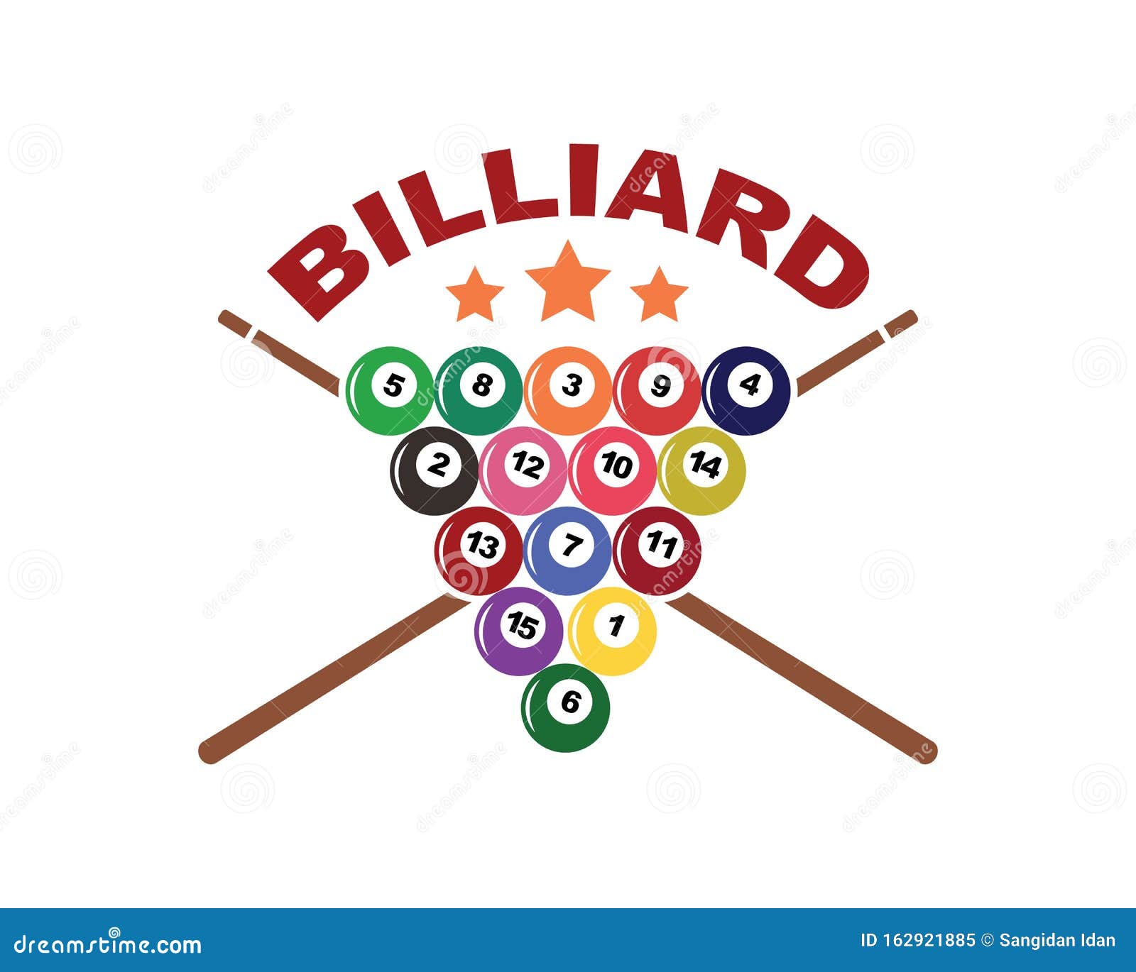Billiard Icon Vector Illustration Design Stock Vector - Illustration of ...