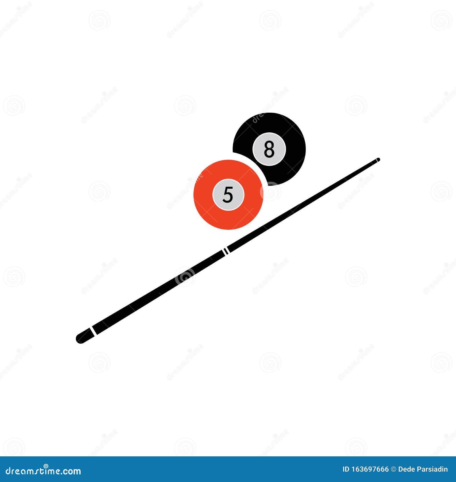 Billiard Logo Template Vector Icon Design - Vector Stock Illustration ...