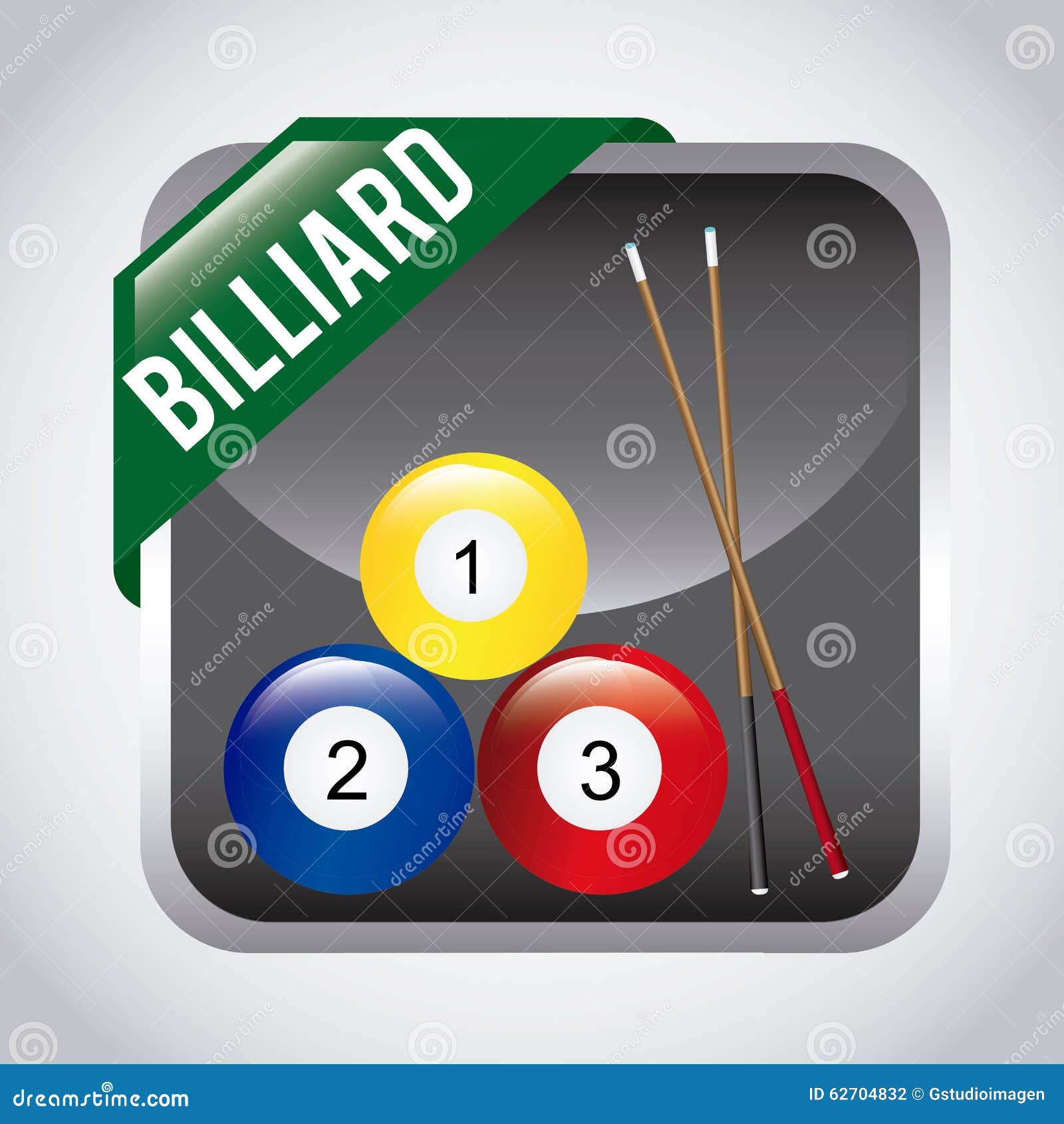 Billiard play design stock vector. Illustration of pool - 62704832