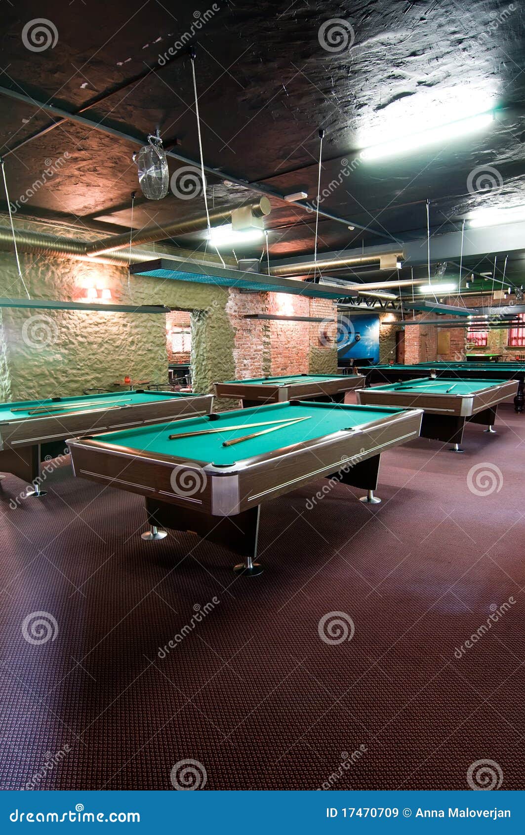Billiard room stock image. Image of green, billiard, recreation - 17470709