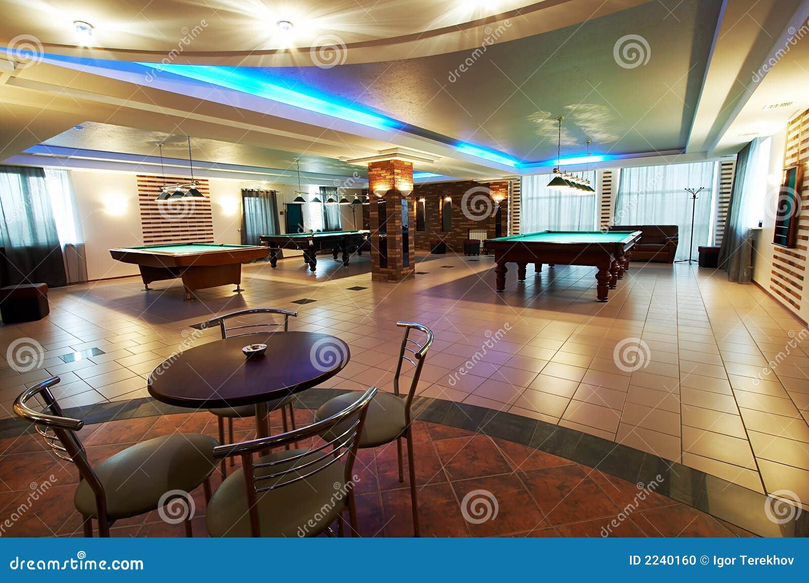 Billiard room stock photo. Image of dinner, activities - 2240160
