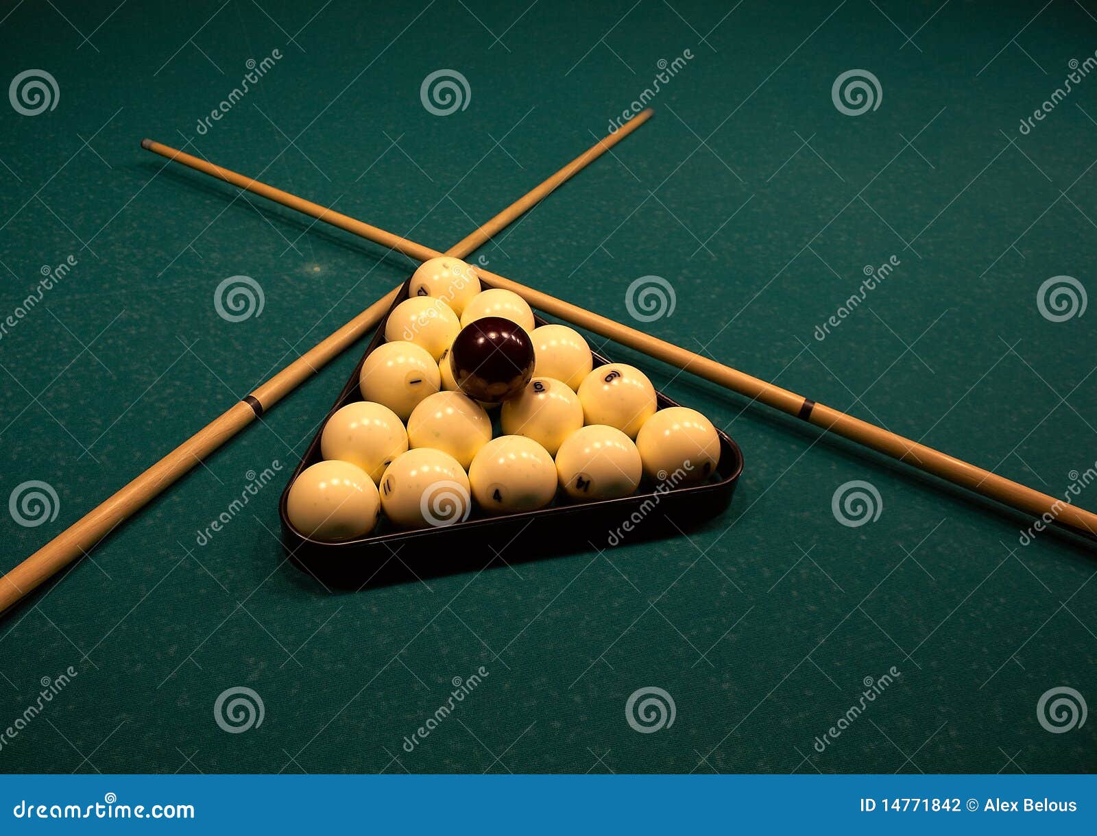 Billiard spheres stock photo. Image of felt, number, group - 14771842