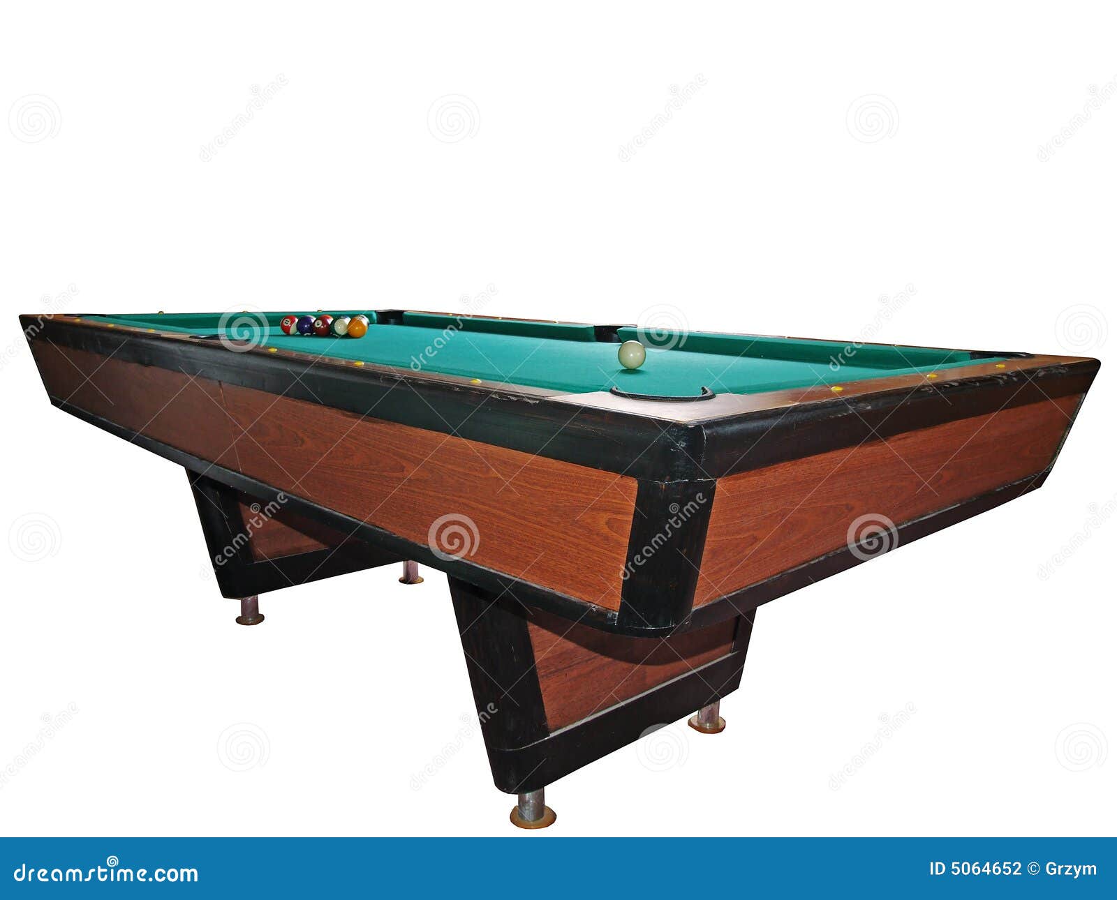 Billiard table stock photo. Image of color, activity, green - 5064652