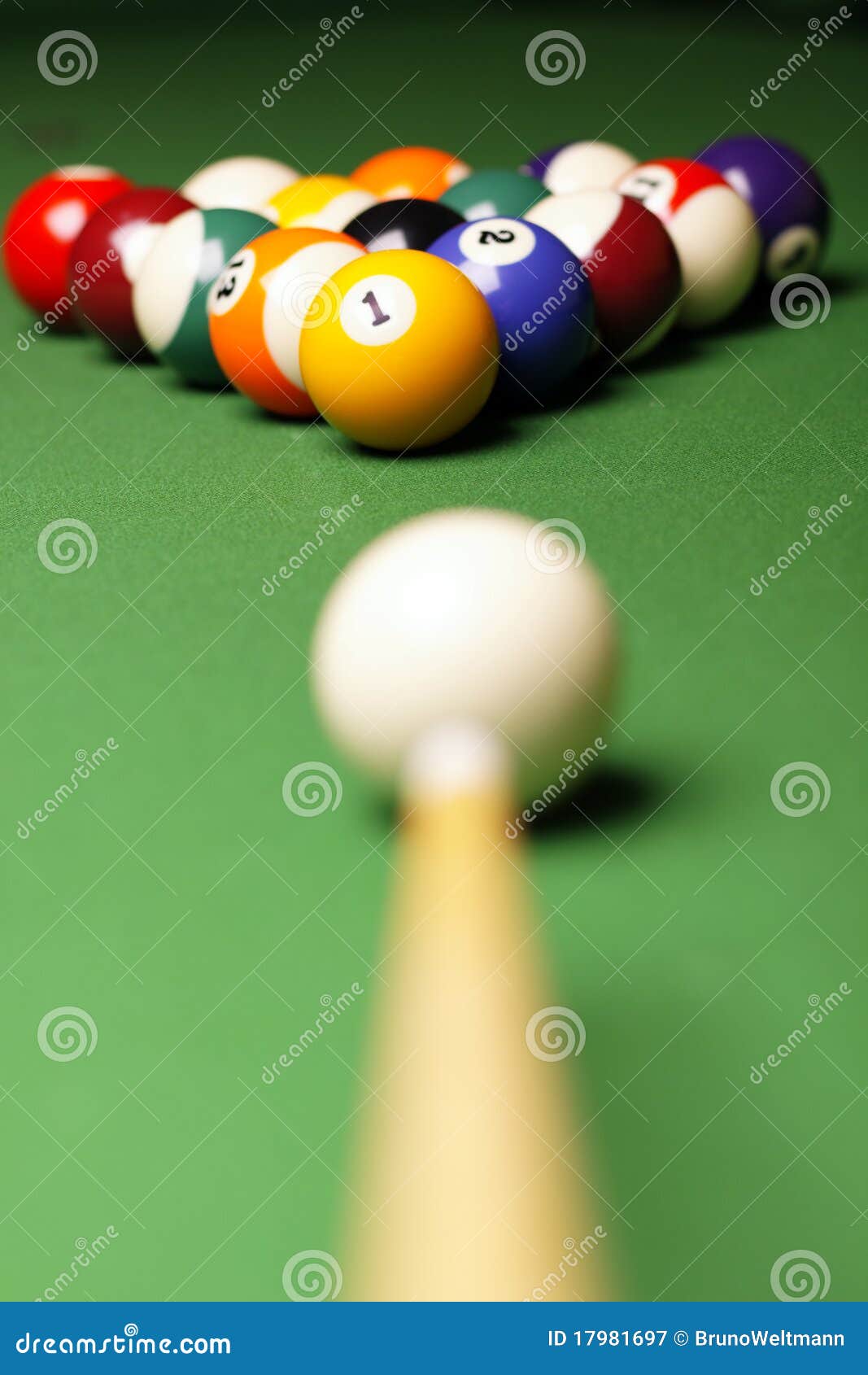 Billiard Time! stock image. Image of pool, green, leisure - 17981697