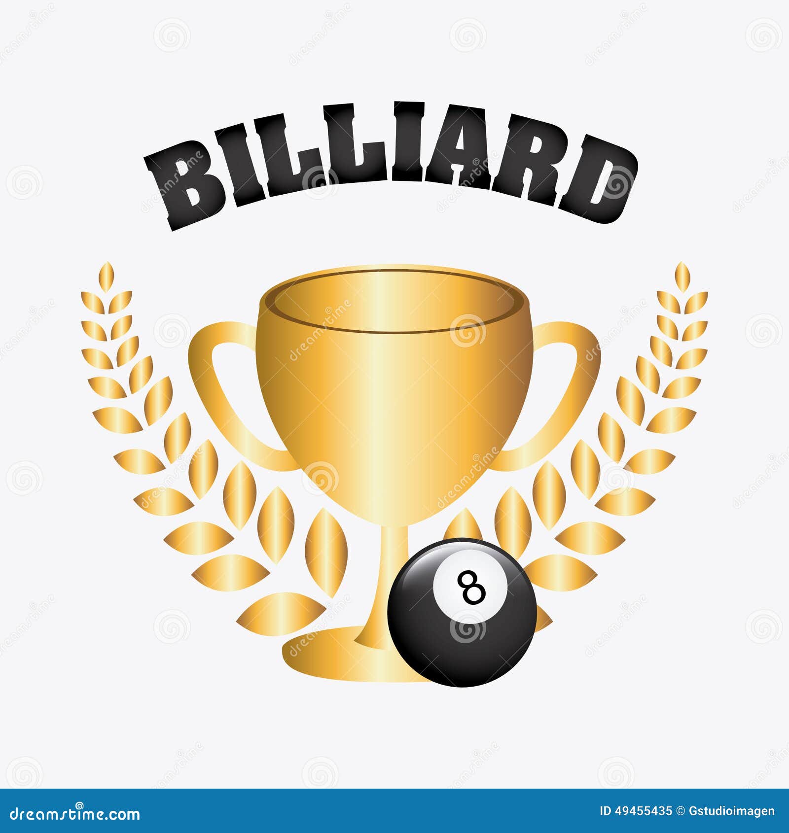 Billiard tournament stock illustration. Illustration of black - 49455435
