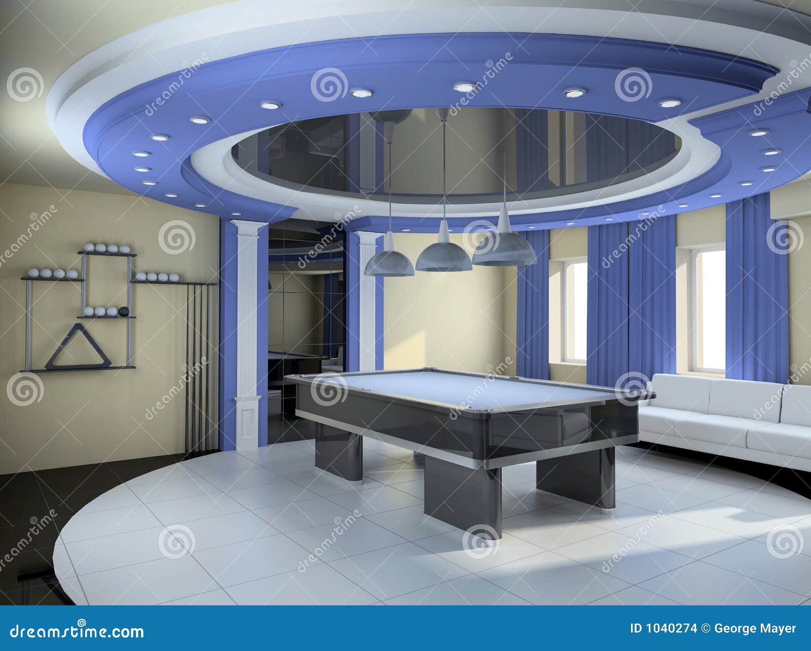 Billiards stock illustration. Illustration of design, architecture ...