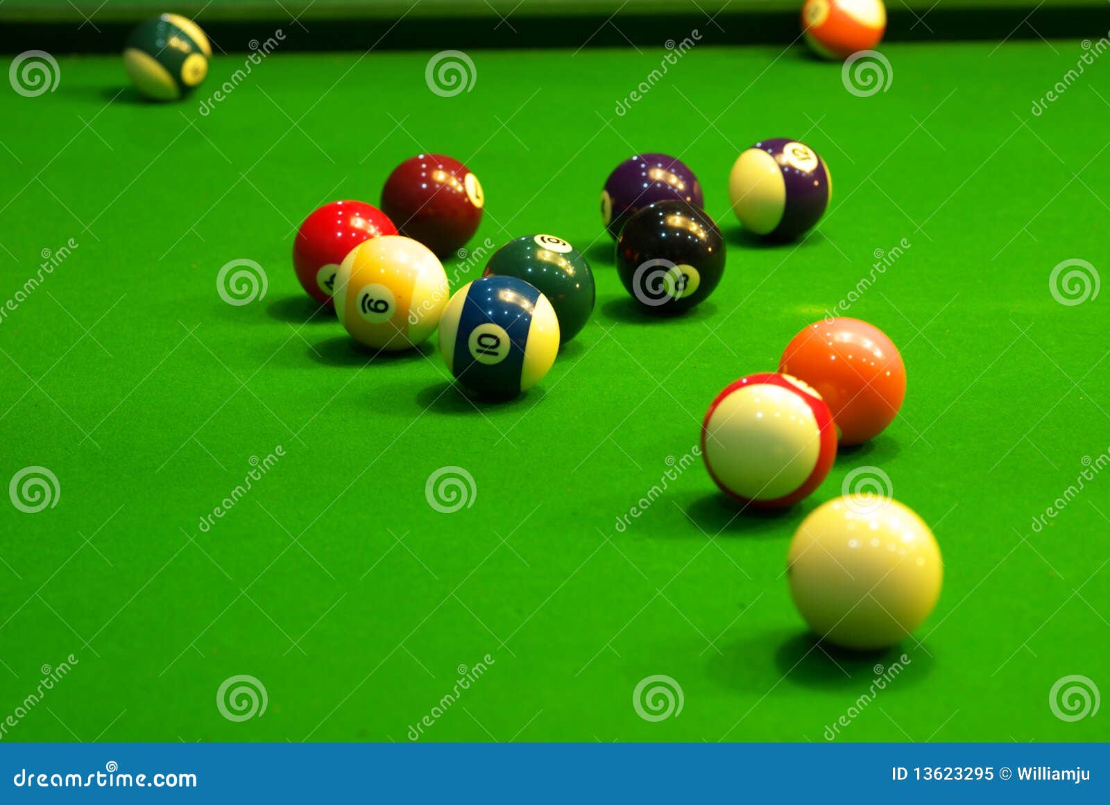 Billiards stock image. Image of activity, sports, poll - 13623295