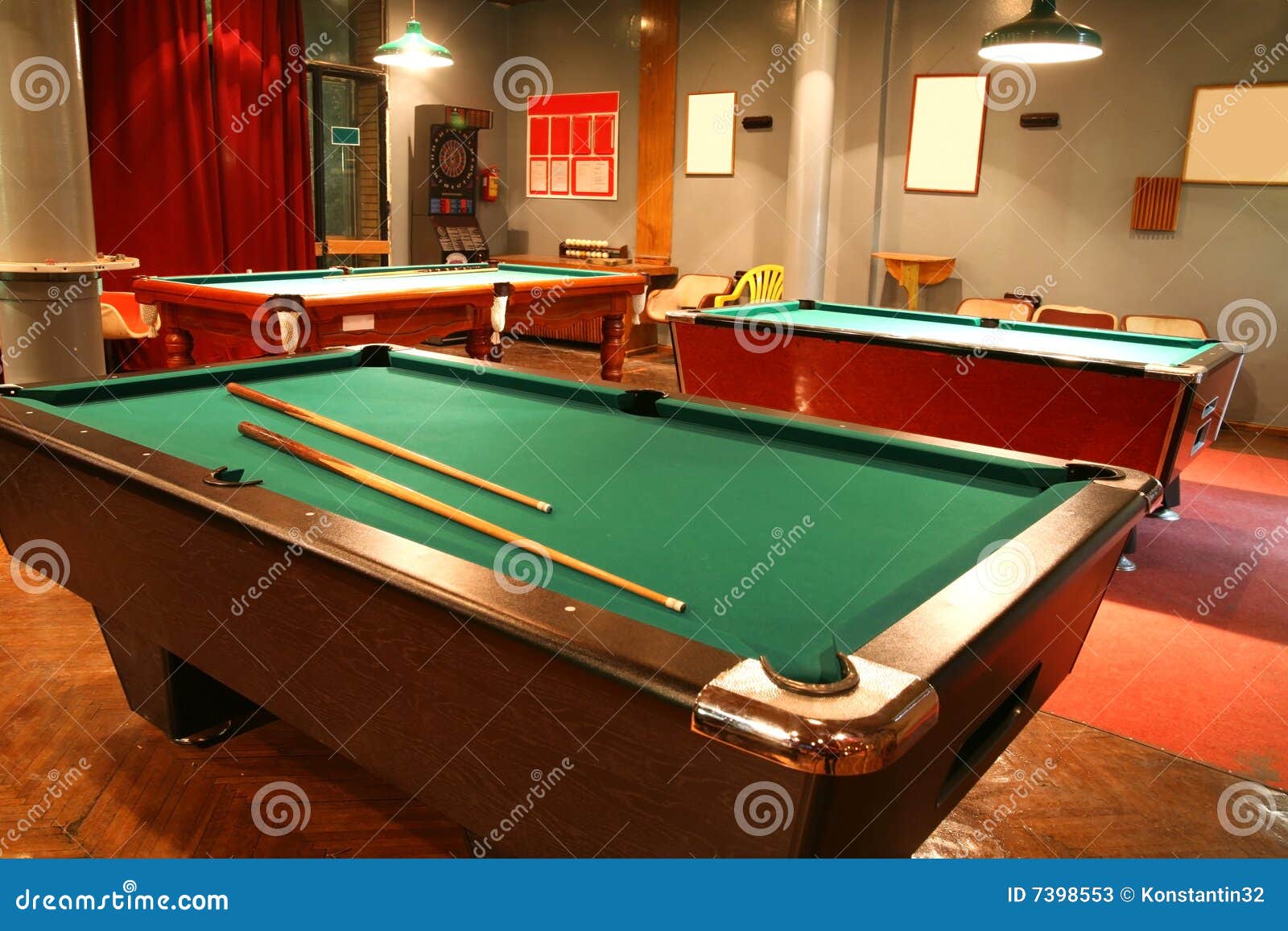 Billiards stock image. Image of closeup, recreation, classic - 7398553