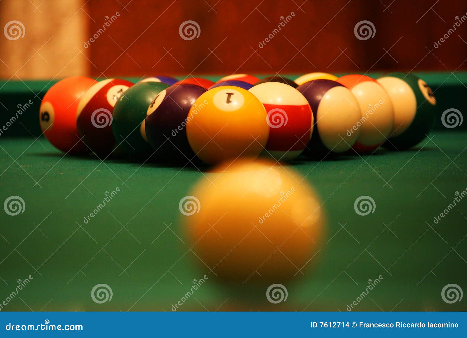 Billiards stock photo. Image of vertical, group, game - 7612714