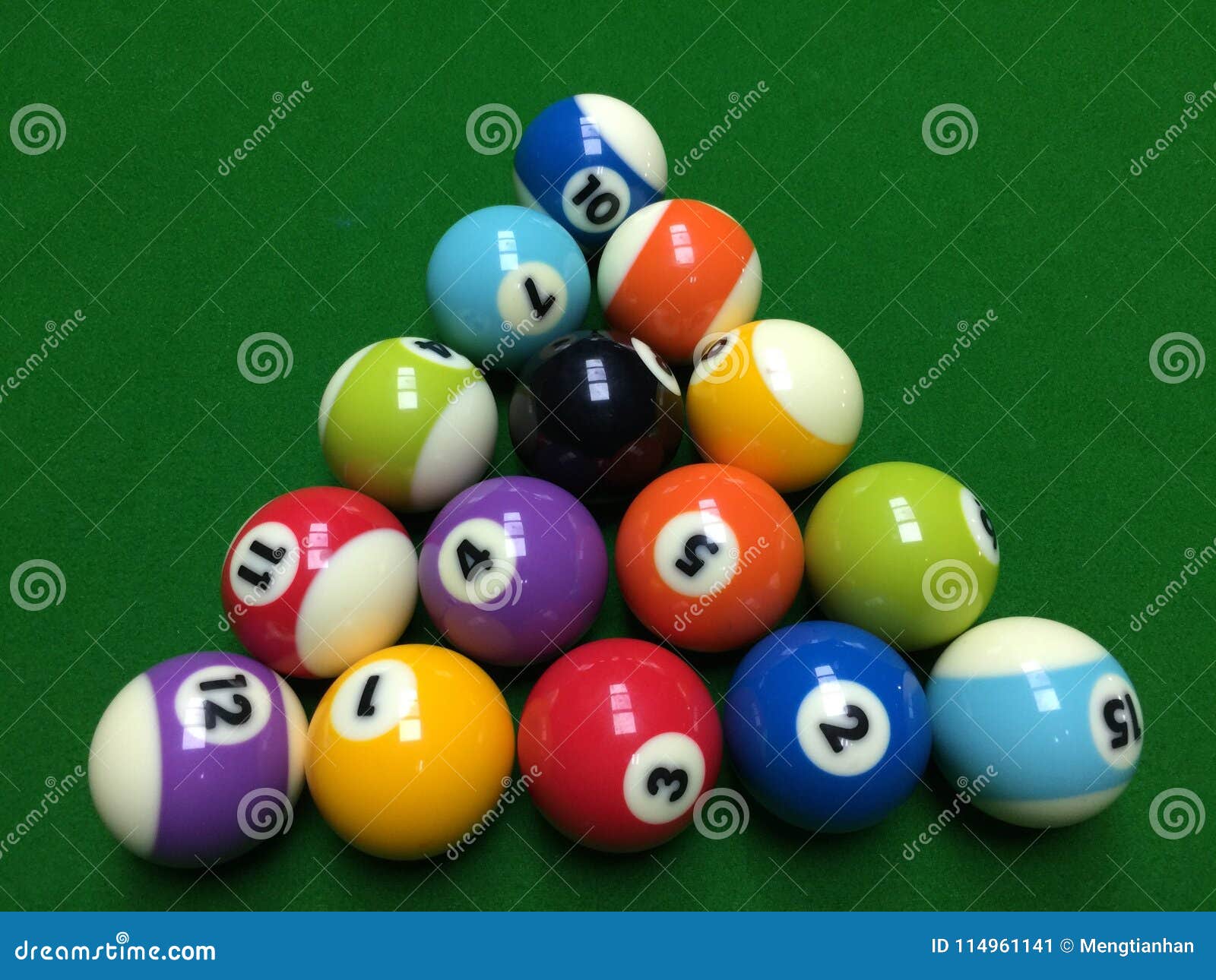 Billiards stock image. Image of balls, billiard, fifteen - 114961141