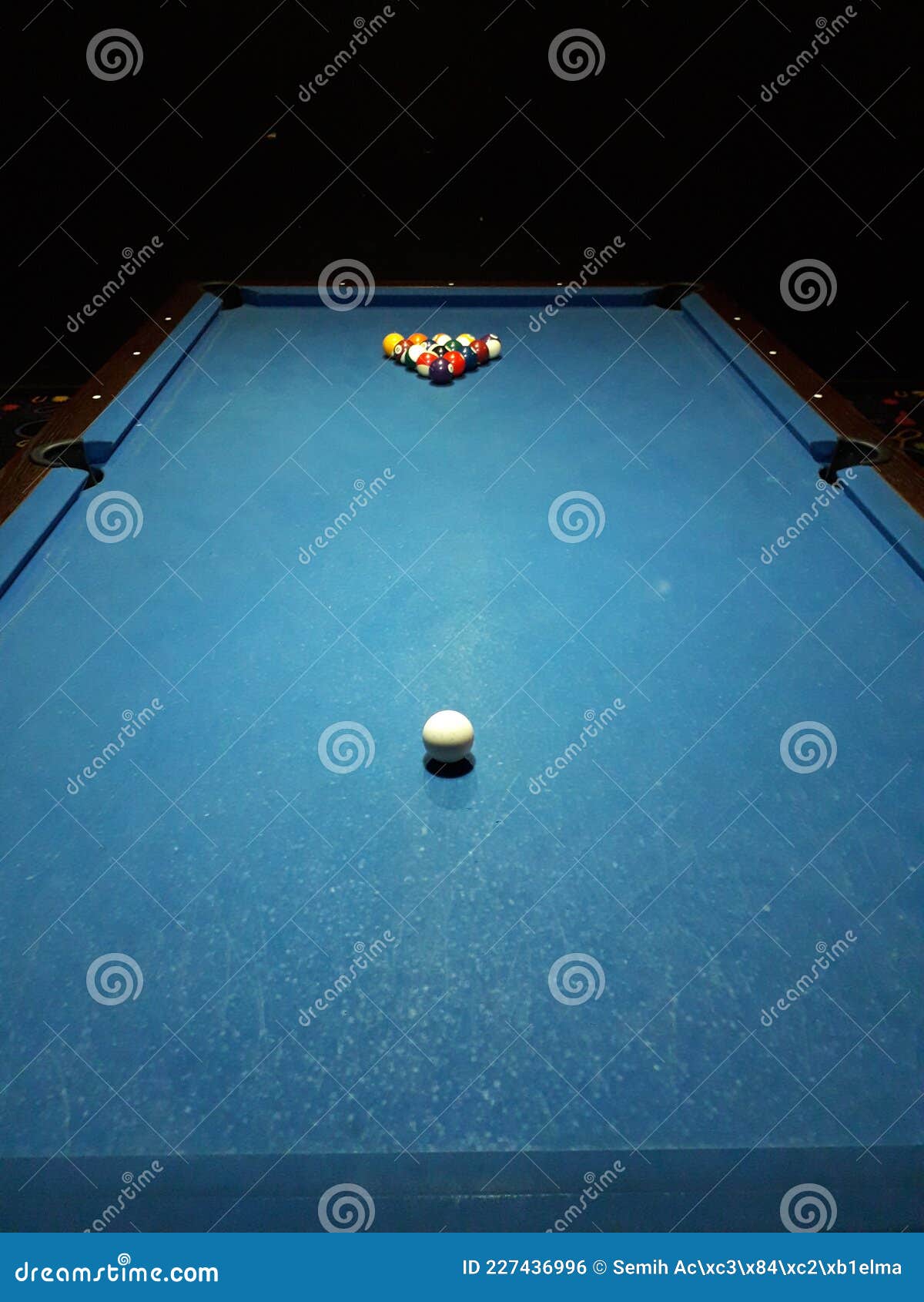 Billiards stock photo. Image of ball, indoor, cinematic - 227436996