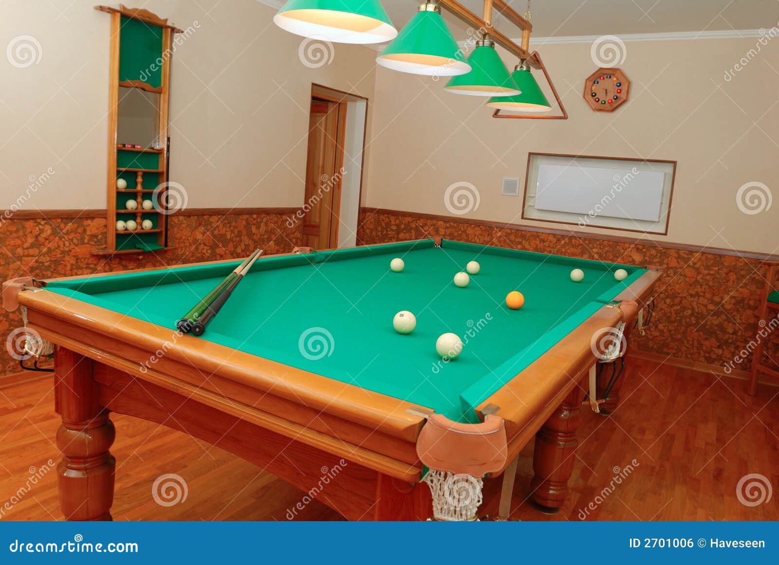 Billiards room interior stock photo. Image of room, sport - 2701006