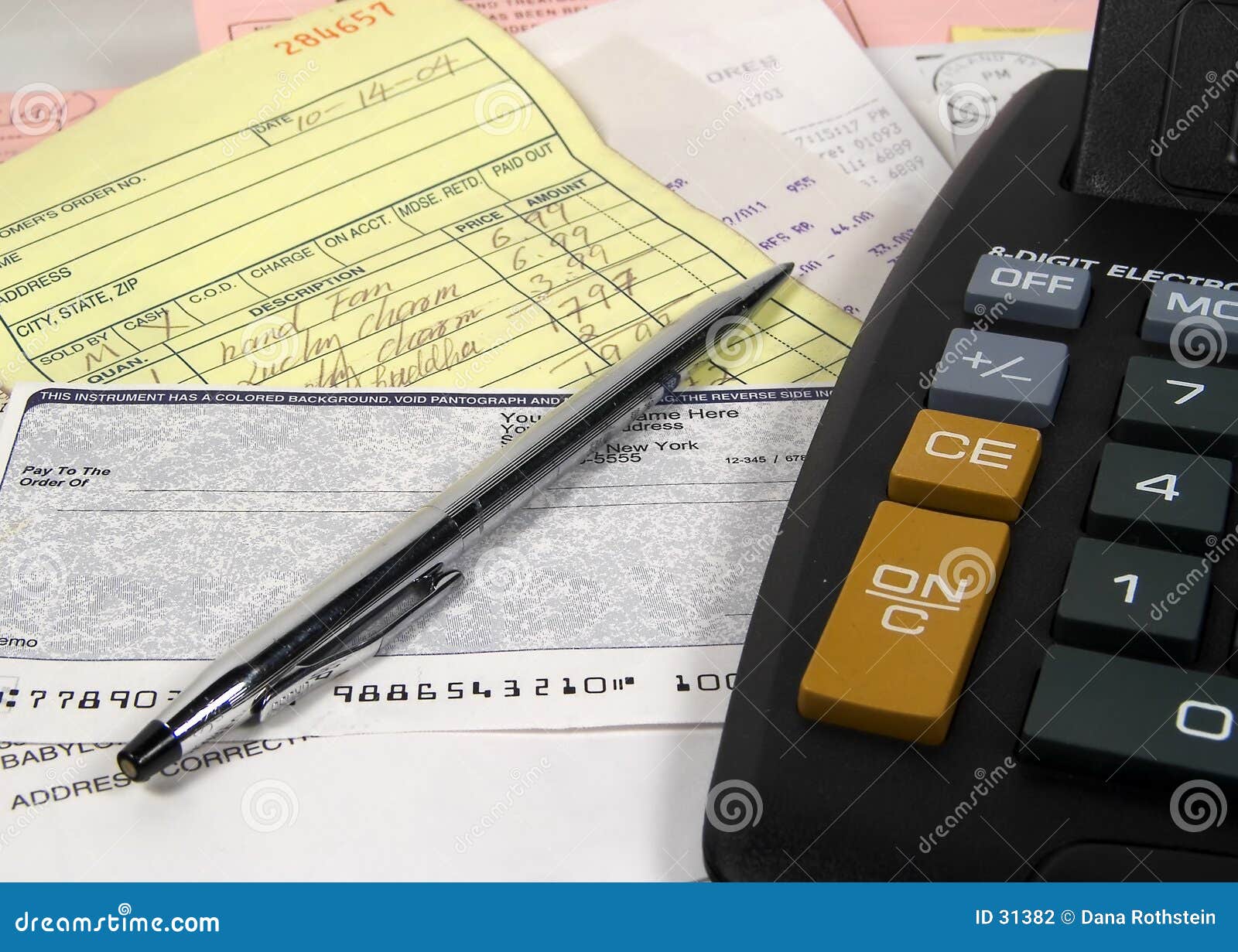 Billing stock photo. Image of savings, bank, bill, calculator - 31382