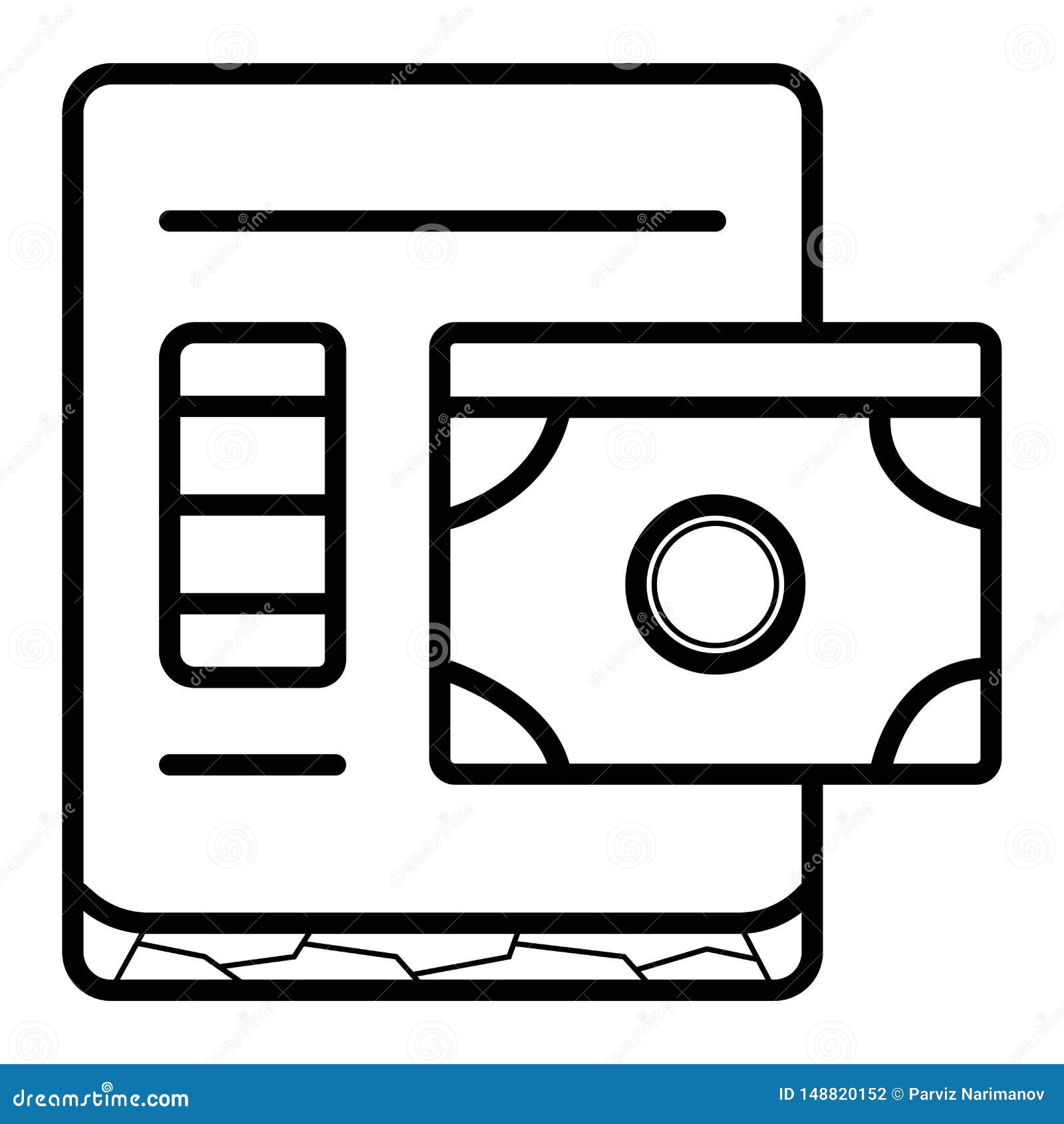 Billing Vector Icon, Money Invoice Stock Illustration - Illustration of ...