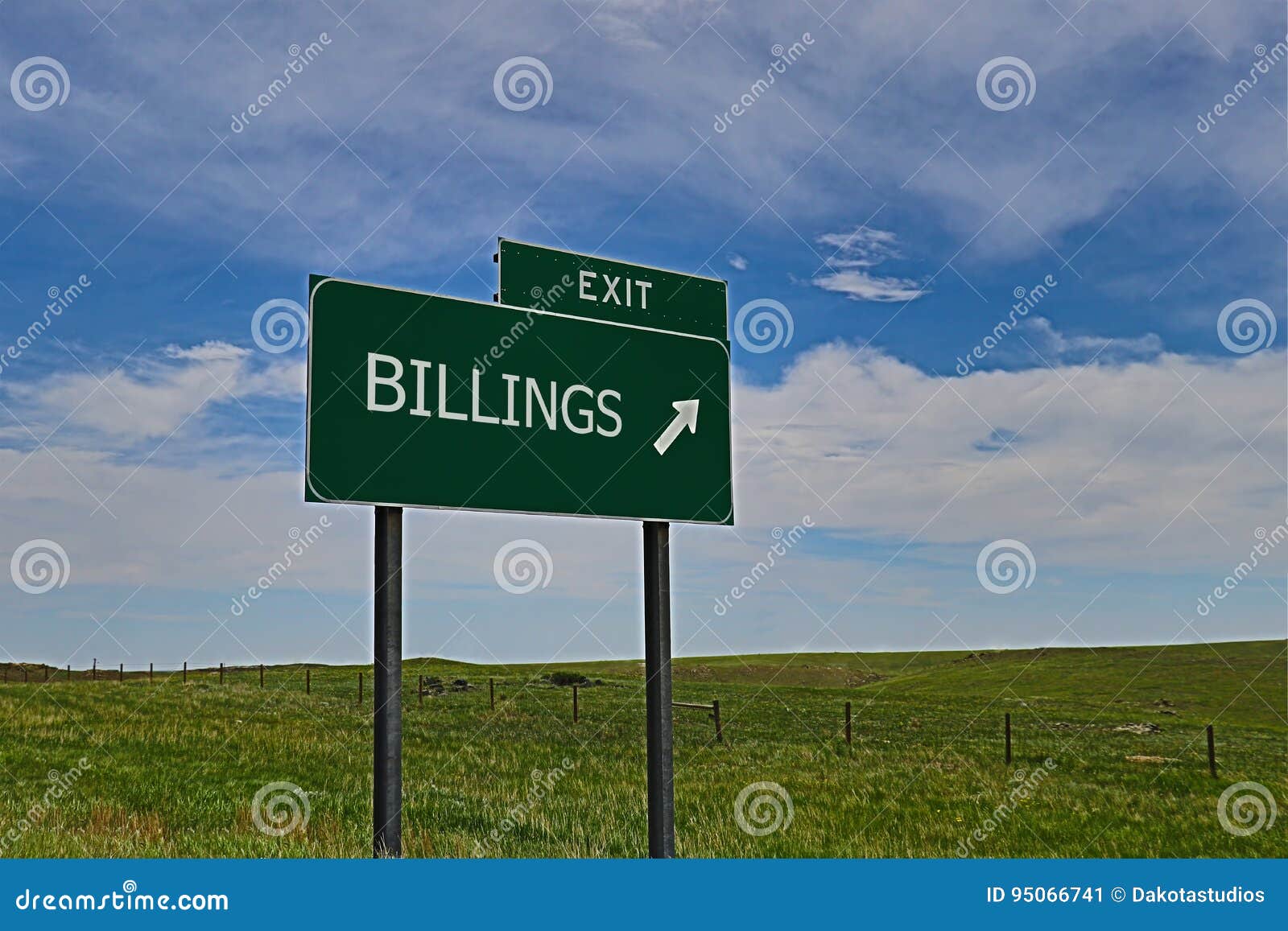 Billings stock image. Image of location, driving, directional - 95066741