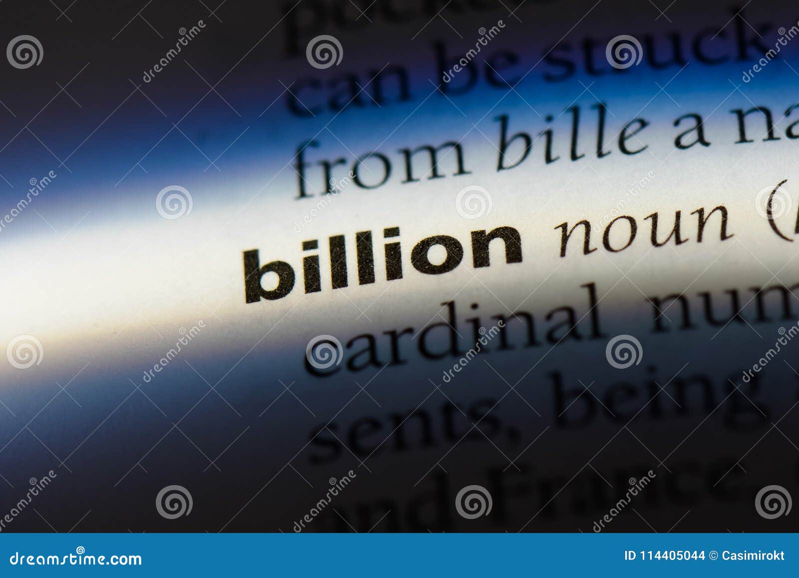 Billion stock photo. Image of isolated, book, dictionary - 114405044