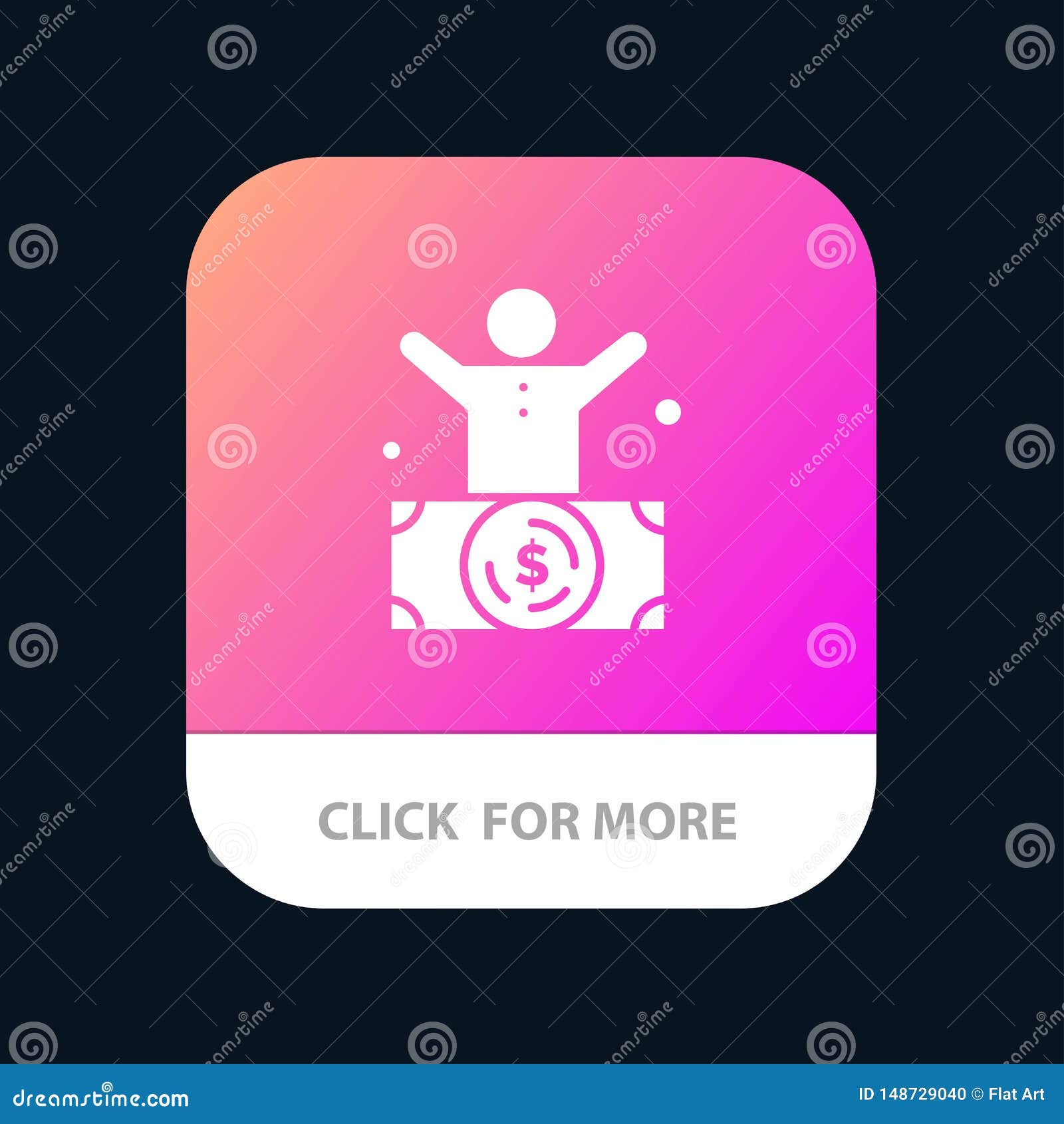 Billionaire, Man, Millionaire, Person, Rich Icons. Flat And Line Filled ...