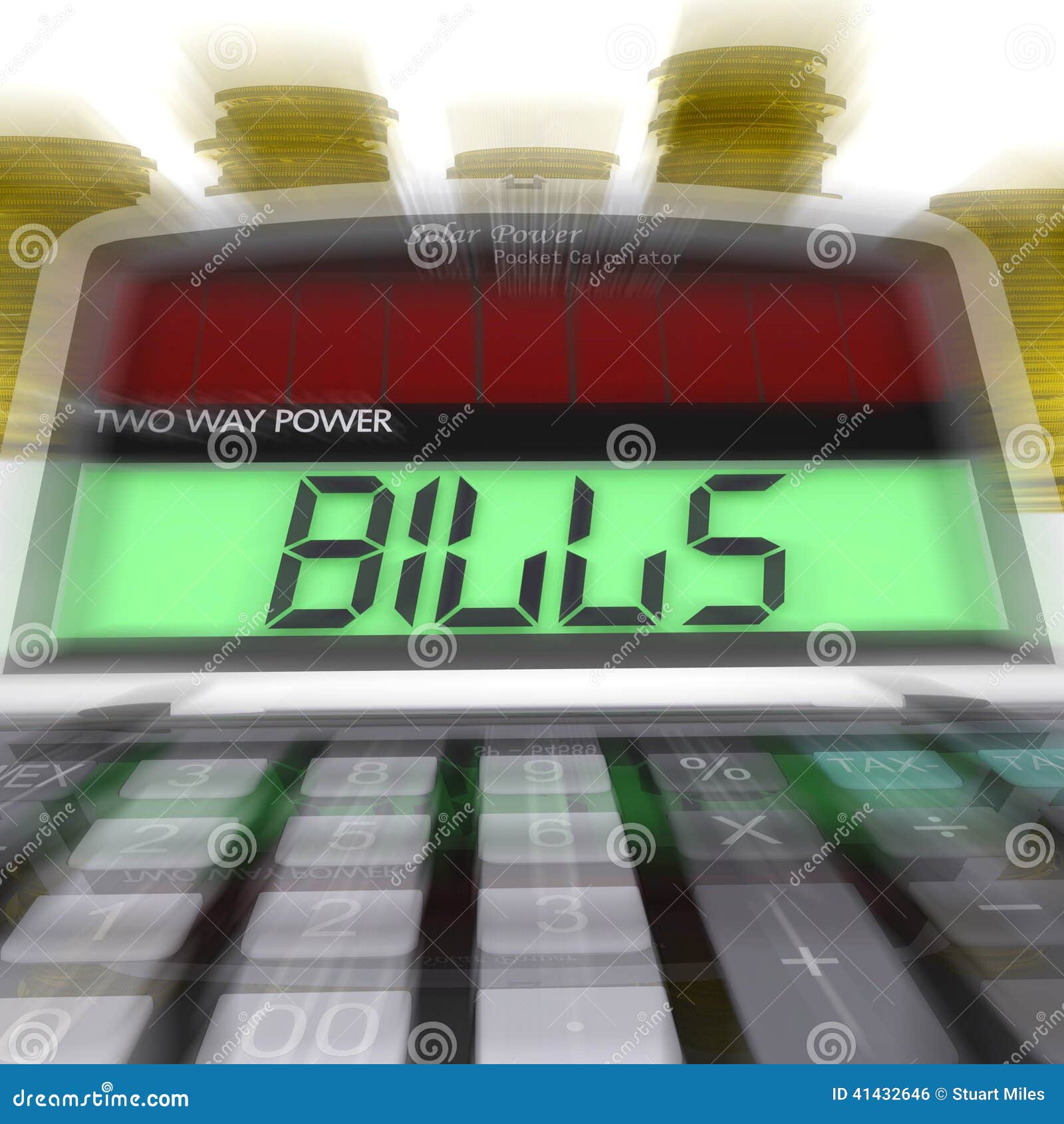 Bills Calculated Shows Accounts Payable and Due Stock Illustration ... Bills Calculated Shows Accounts Payable and Due Stock Illustration ...