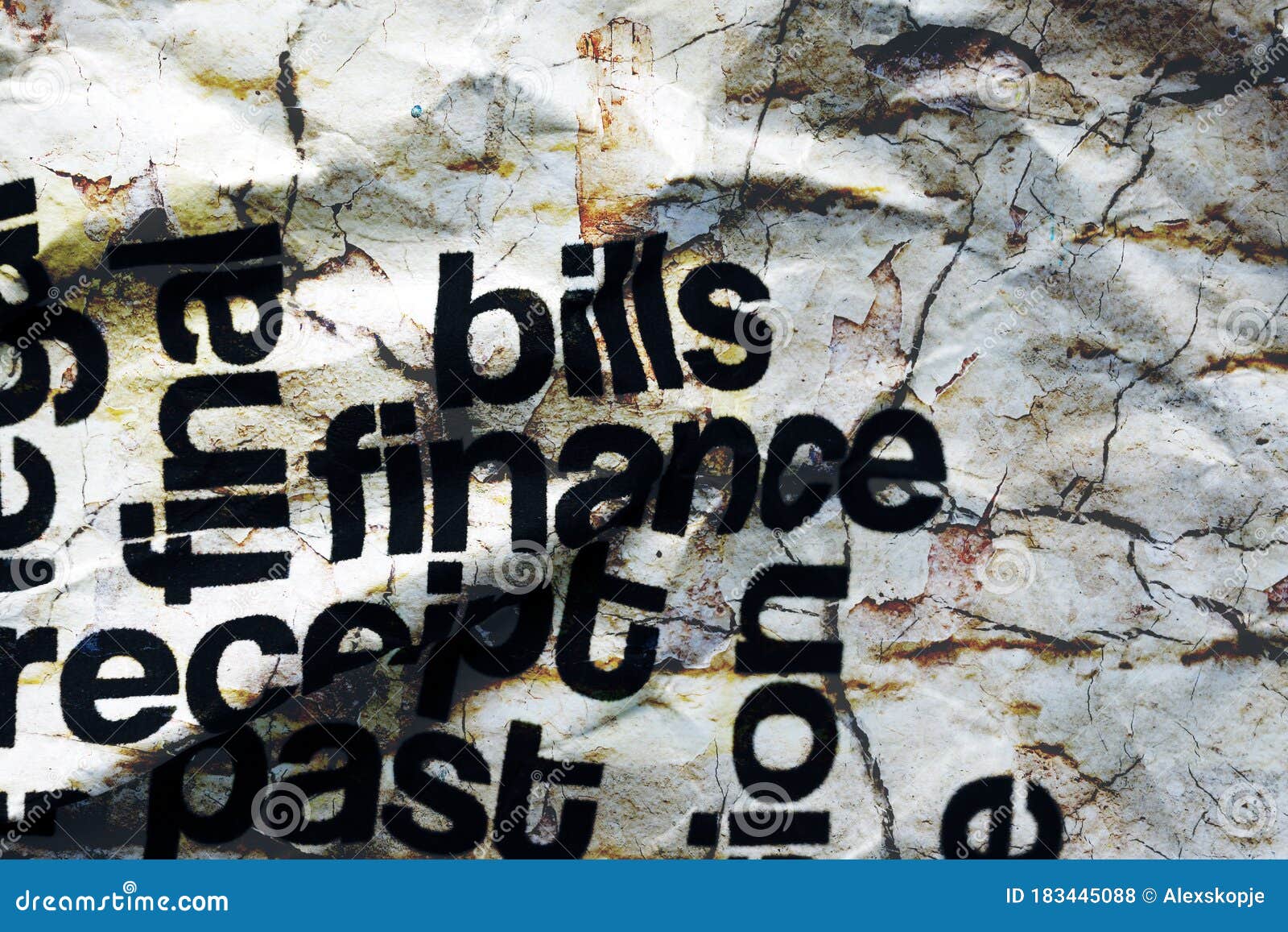 Bills finance stock photo. Image of savings, economy - 183445088