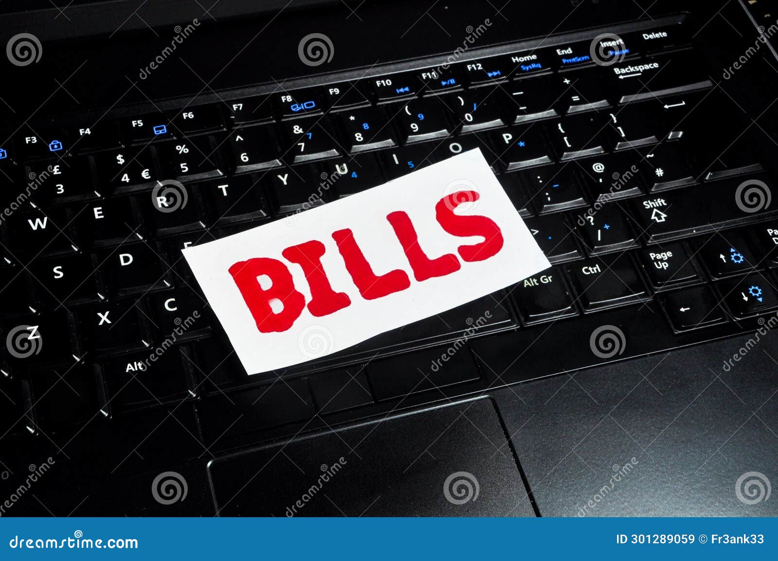 Bills stock image. Image of bills, borrow, inflation - 301289059