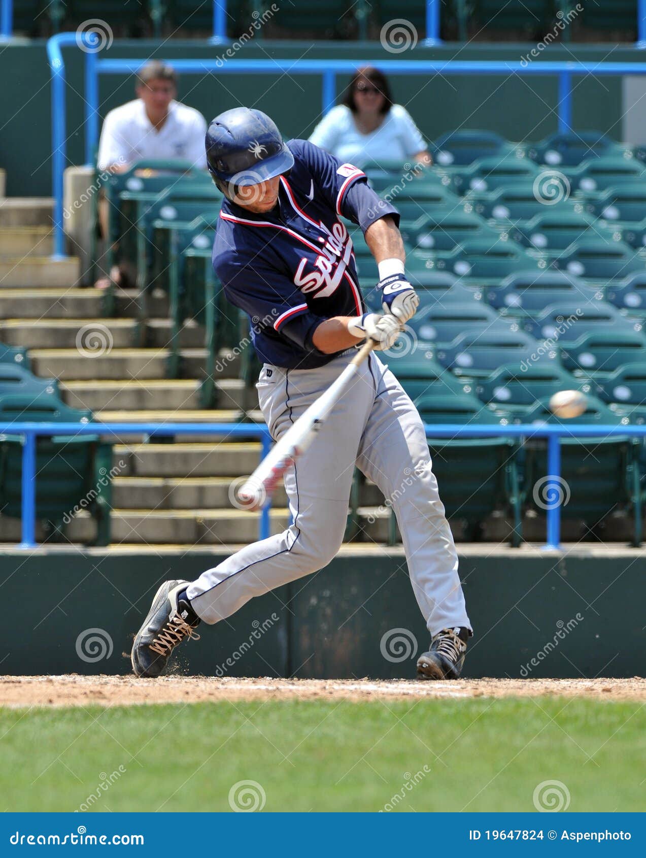Billy Barber - batting editorial stock image. Image of plate - 19647824