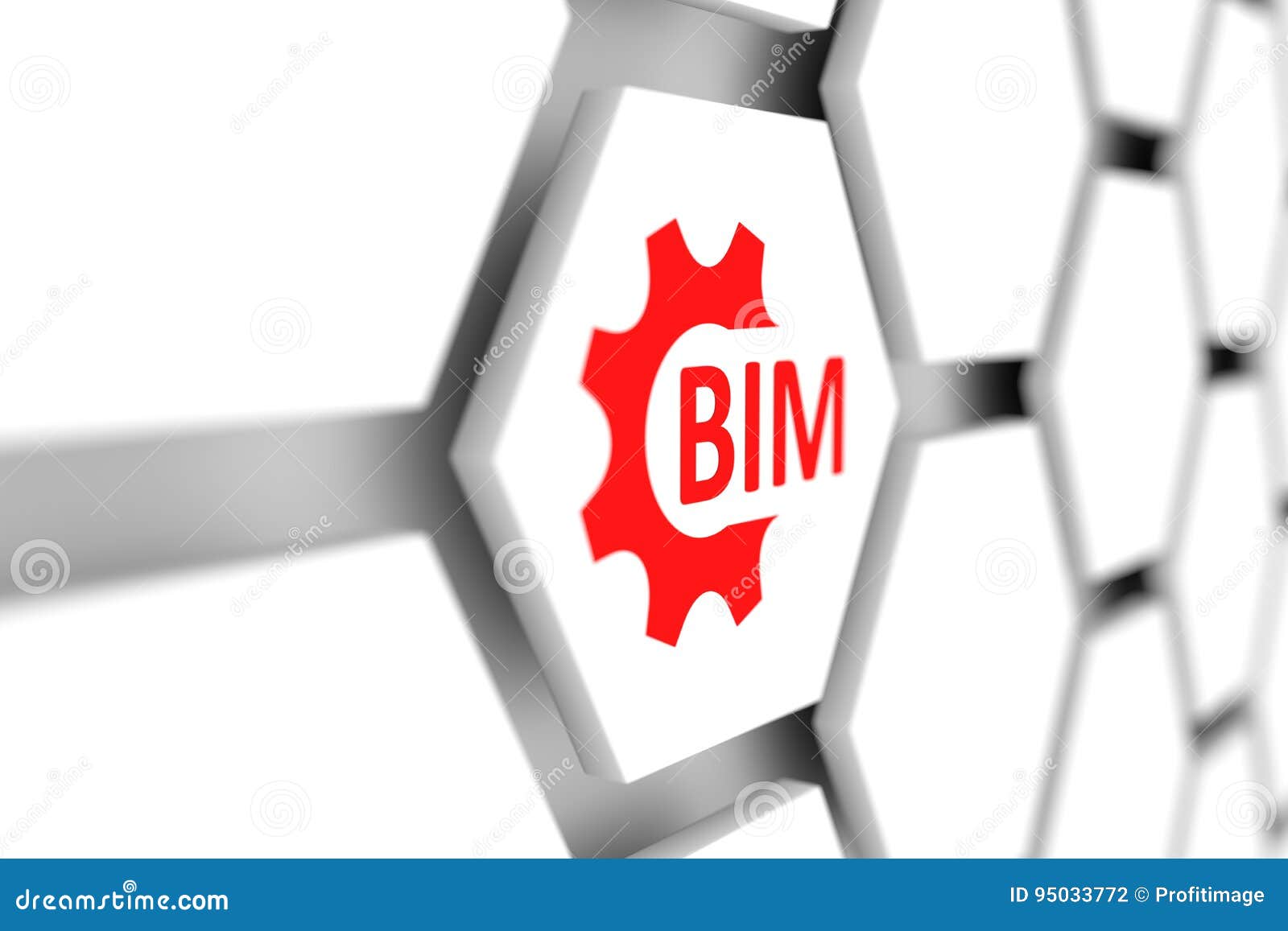 BIM stock illustration. Illustration of gear, cell, white - 95033772