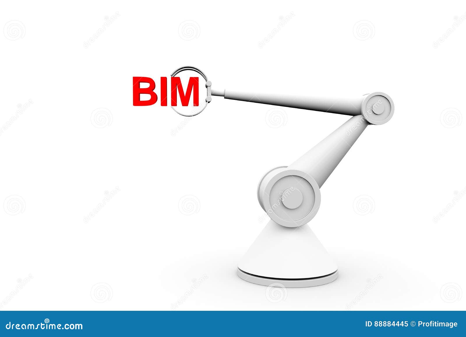 BIM stock illustration. Illustration of render, tech - 88884445