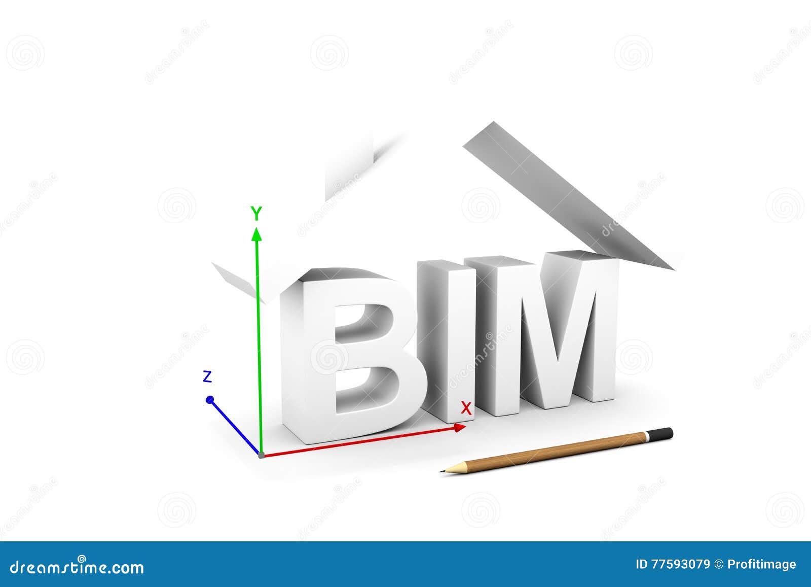 BIM Royalty-Free Cartoon | CartoonDealer.com #77593079