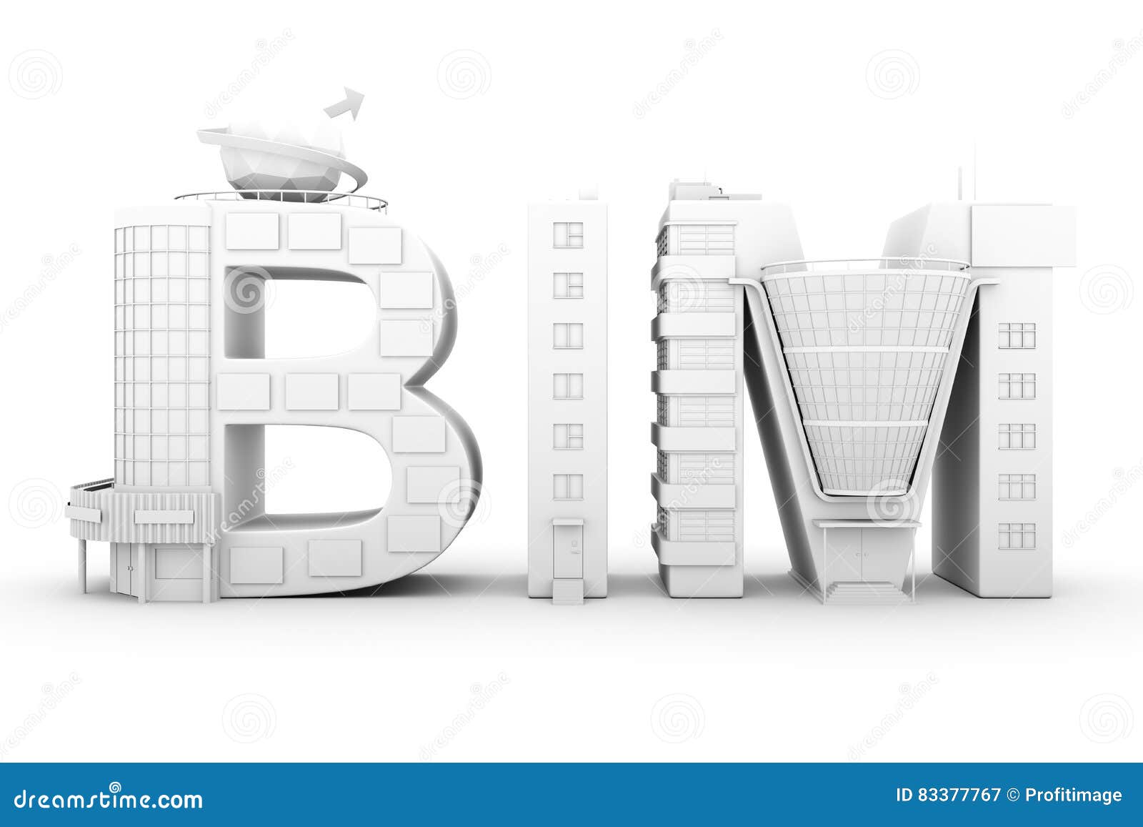 BIM stock illustration. Illustration of technology, building - 83377767