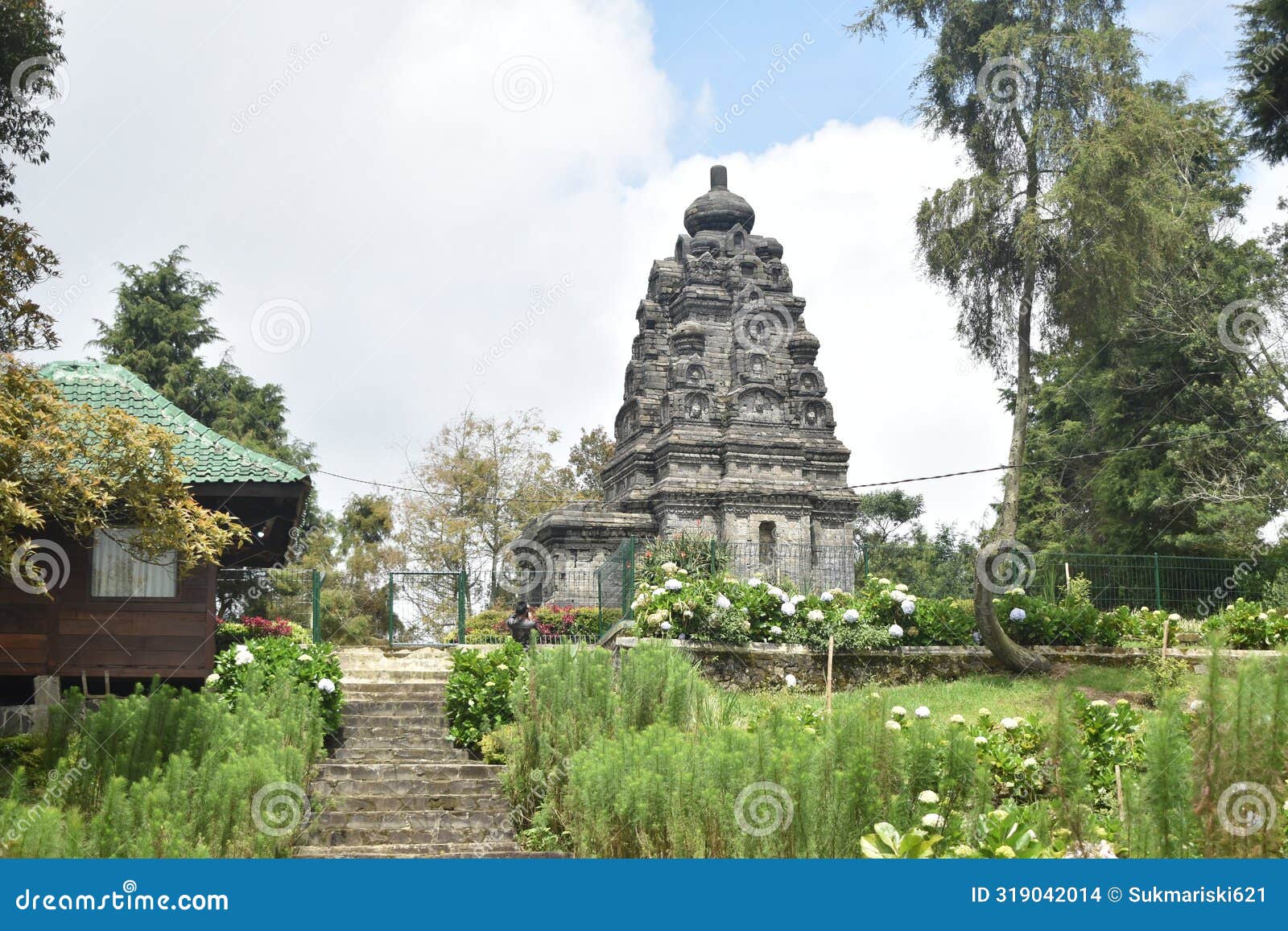 Bima Temple in Dieng, Central Java, Indonesia. Stock Photo - Image of ...