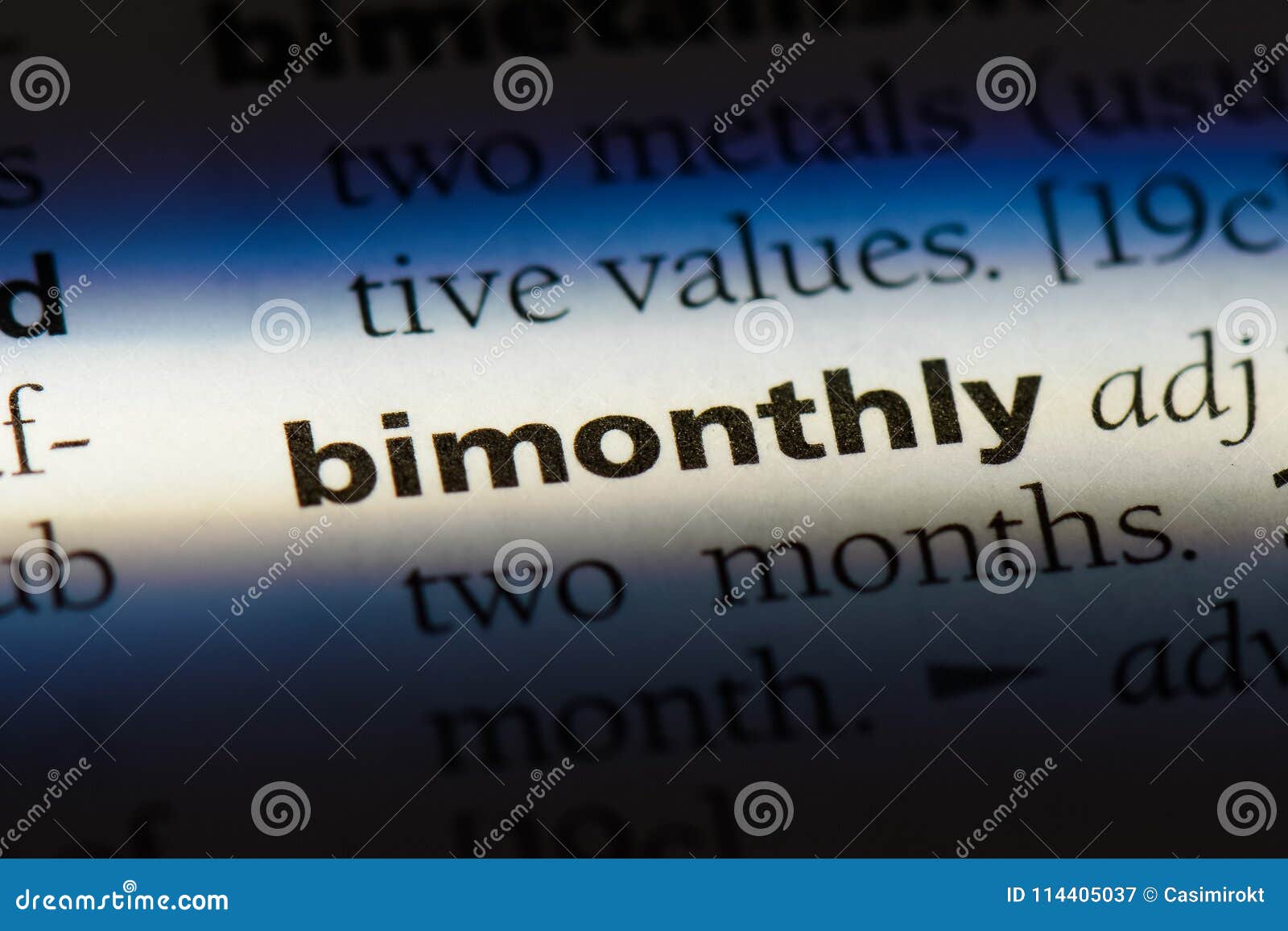 Bimonthly stock image. Image of idea, page, writing - 114405037