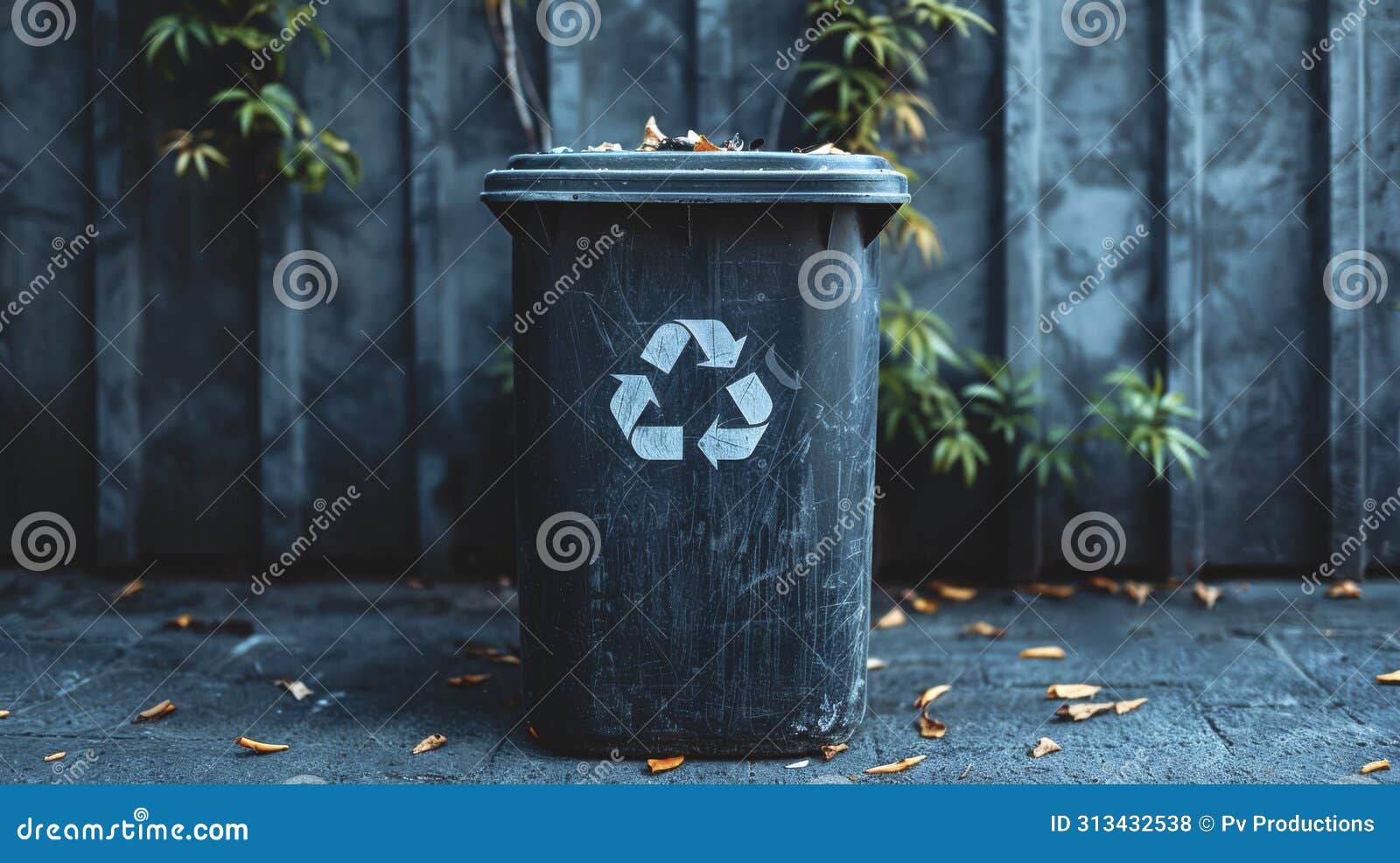 Bin Container for Disposal Garbage Waste and Save Environment. Stock ...