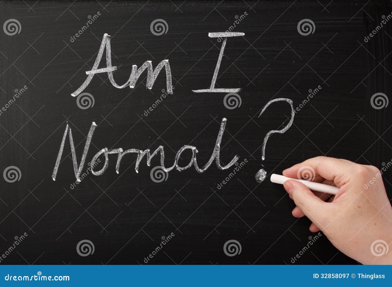 Bin ich normal? stockbild. Bild von gesellschaft, empathie - 32858097