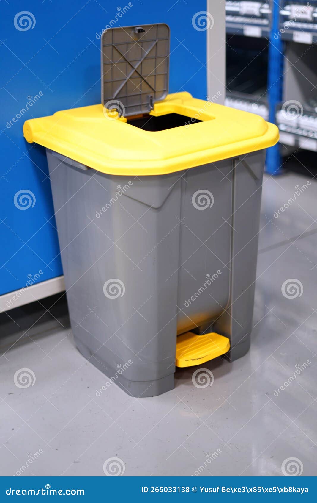 Bin, Industry and Workshop Trash, Workshop Trash Can Stock Photo ...