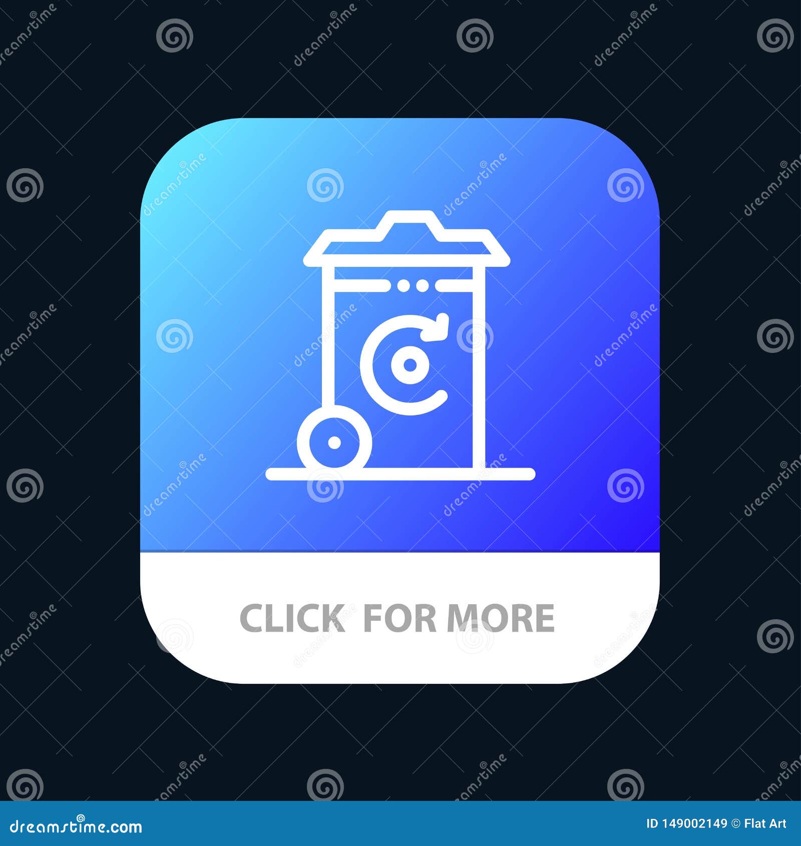 Android With Recycling Symbol Royalty-Free Stock Image | CartoonDealer ...