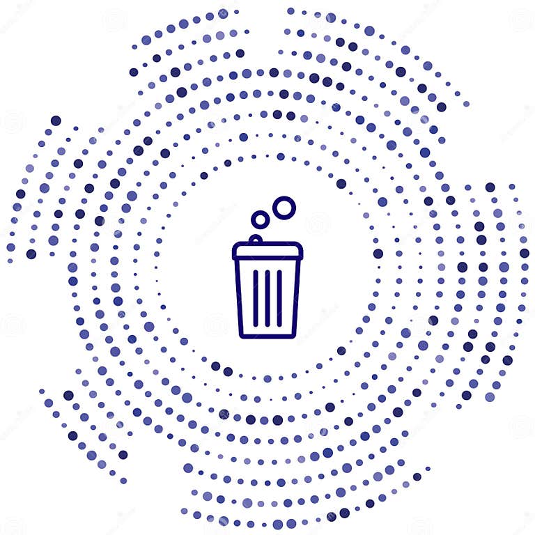 Bin Vector Icon. Bin Editable Stroke. Bin Linear Symbol for Use on Web ...