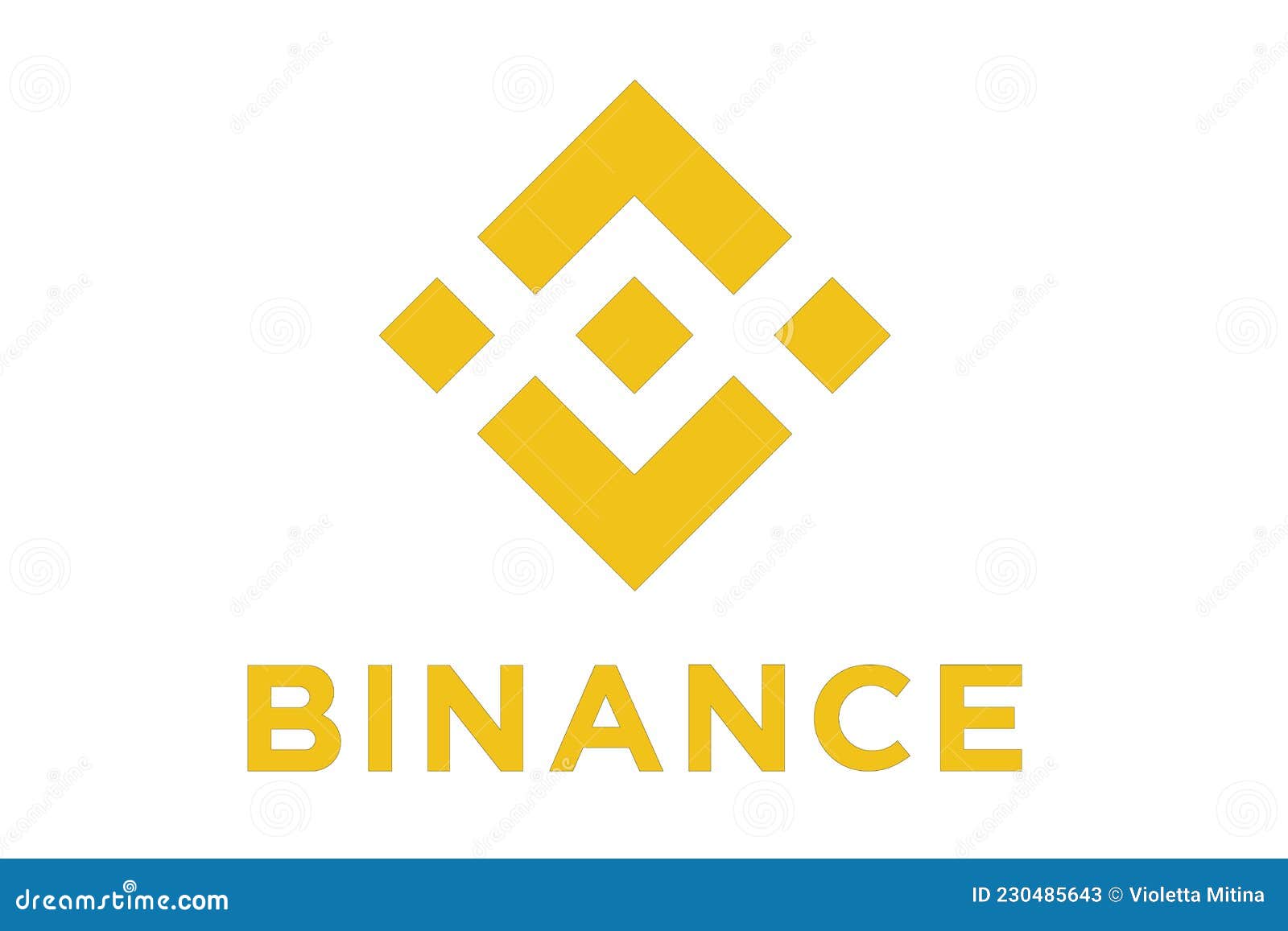 Binance Logos Vector Logo Text Icon Author S Development Editorial ...