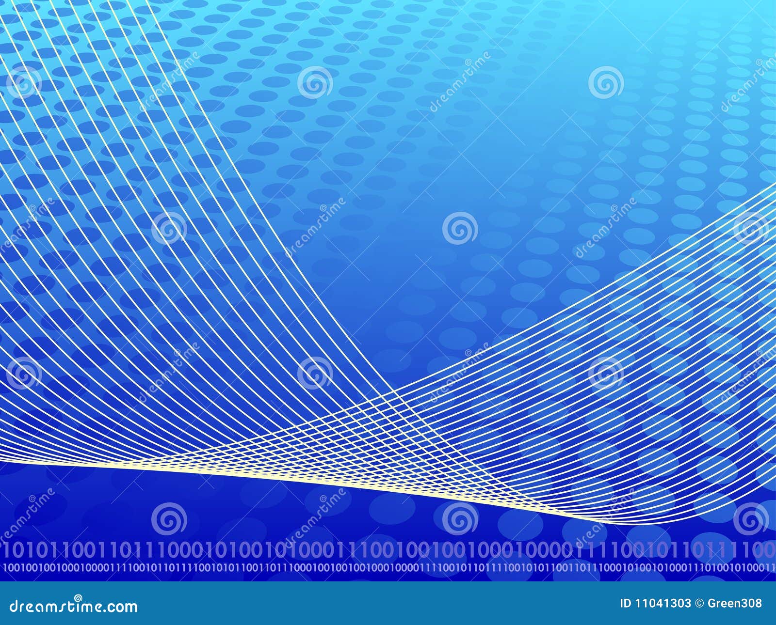 Binary Abstract Business Background Stock Vector - Illustration of ...