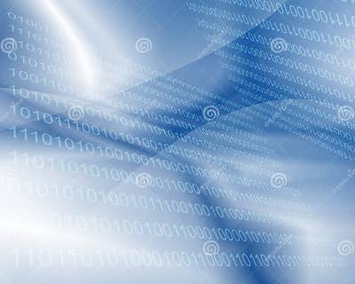 Binary Background - Technology Stock Illustration - Illustration of ...