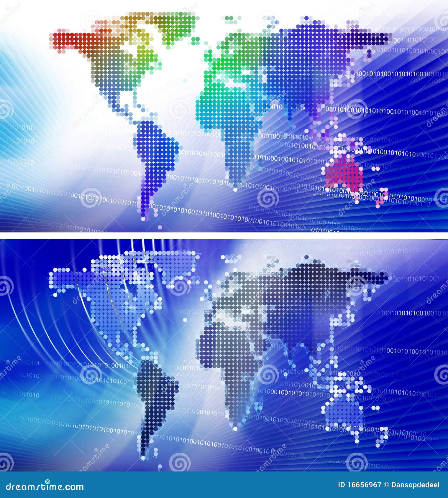 Binary background twins stock illustration. Illustration of green ...