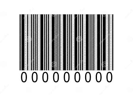 Binary barcode stock illustration. Illustration of security - 1233708