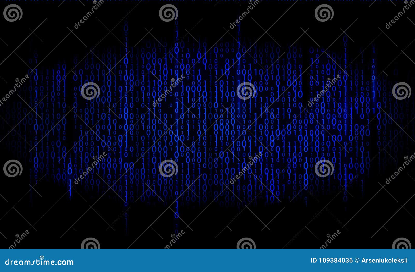 Matrix Background Illustration Stock Vector - Illustration of abstract ...