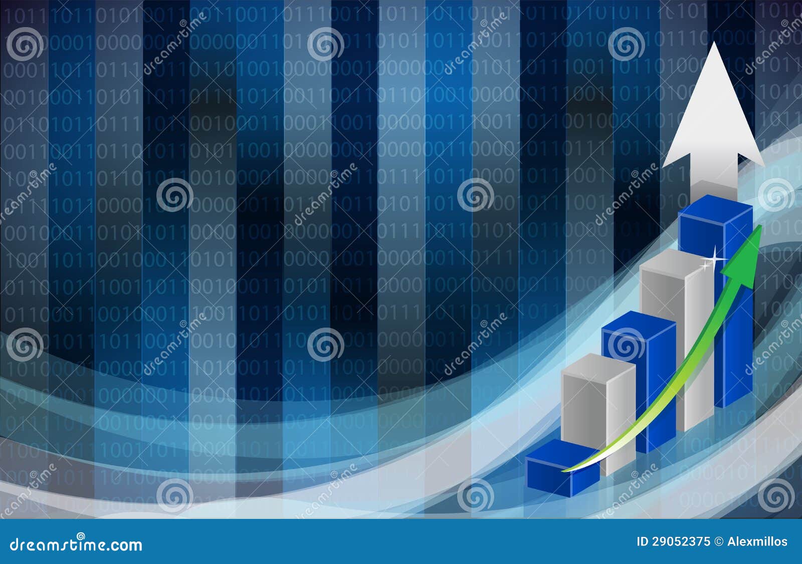 Binary Business Graph Stock Illustrations – 4,793 Binary Business Graph ...