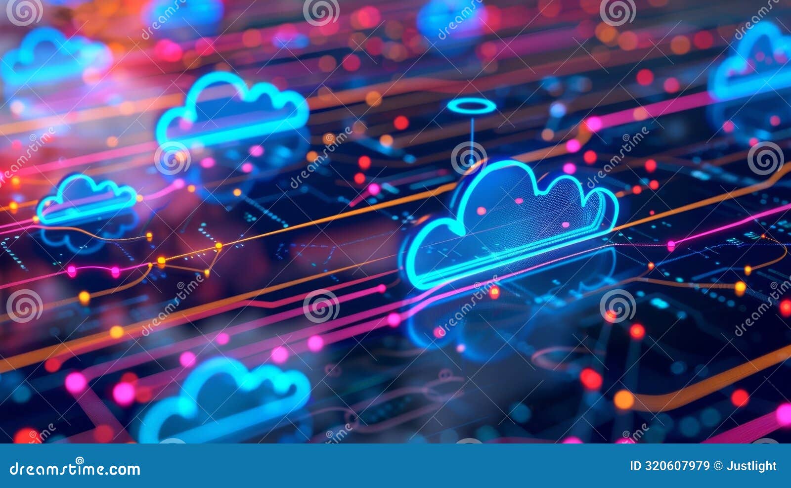 Binary Clouds Merge and Overlap Forming Interconnected Pathways of Data ...