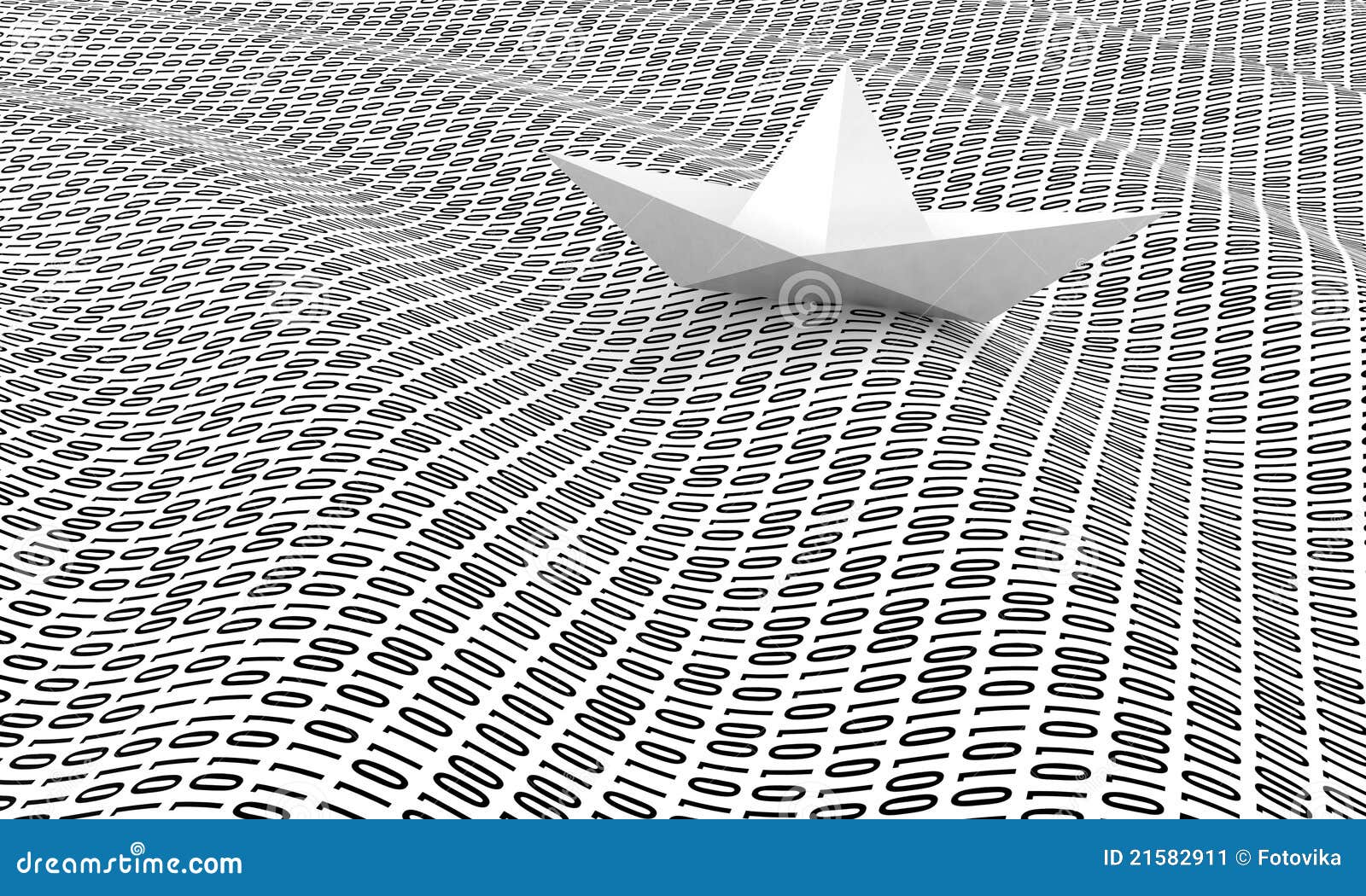 Binary Sea Royalty-Free Stock Photo | CartoonDealer.com #25523979