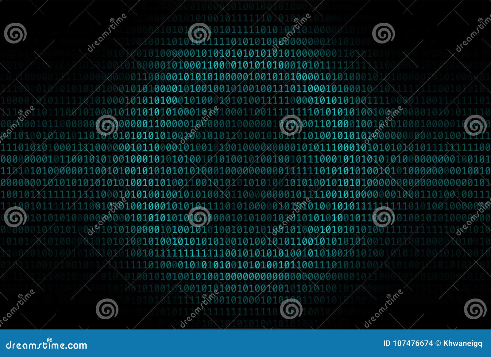 Binary Code Abstract Background, Digital Communication Stock ...