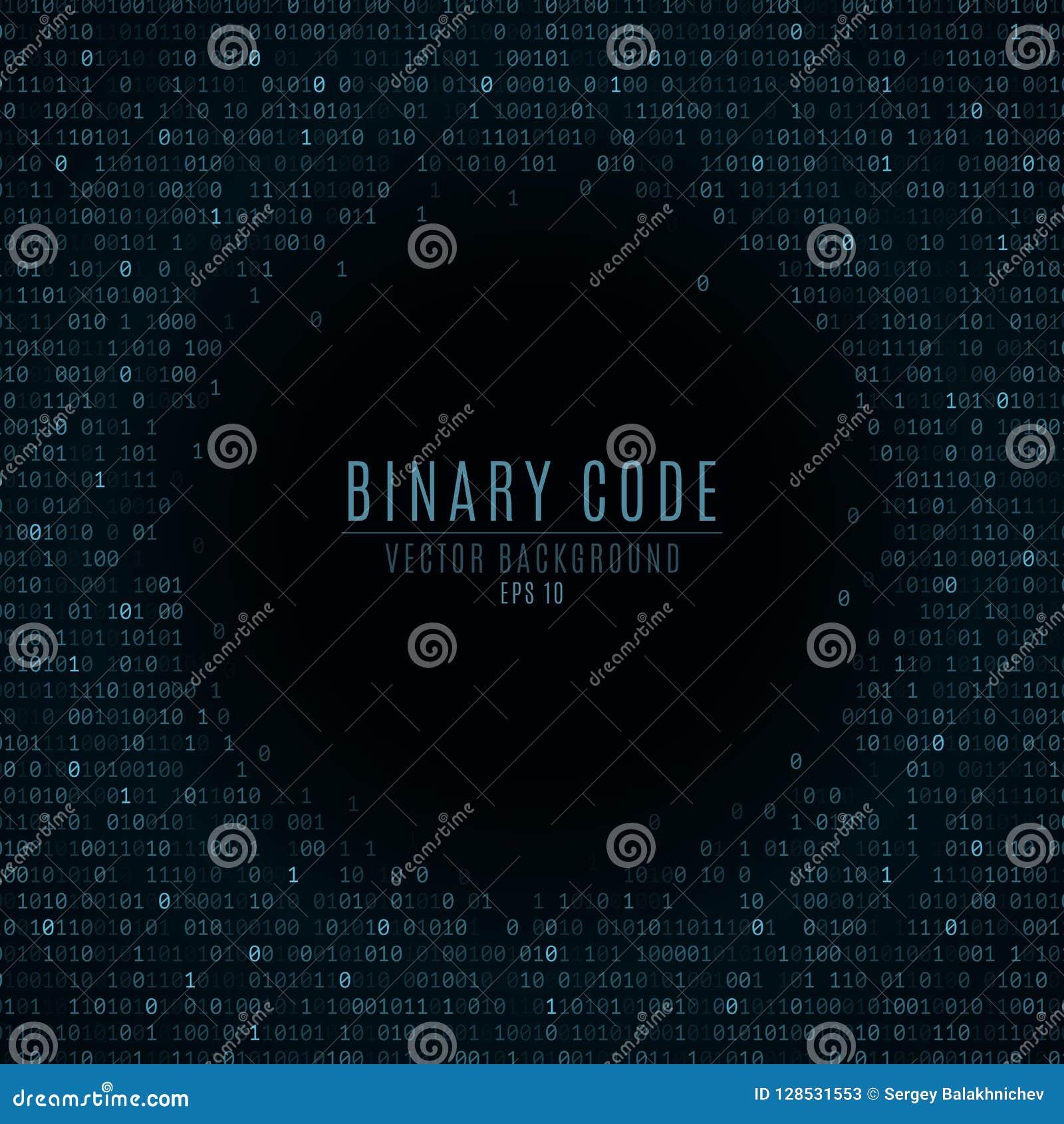 Binary Code. Abstract Background. Falling Blue Glowing Numbers. Global Network. High ...