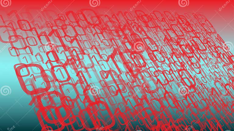 Binary Code Algorithm Machine Learning Vector Cyberspace Stock Vector